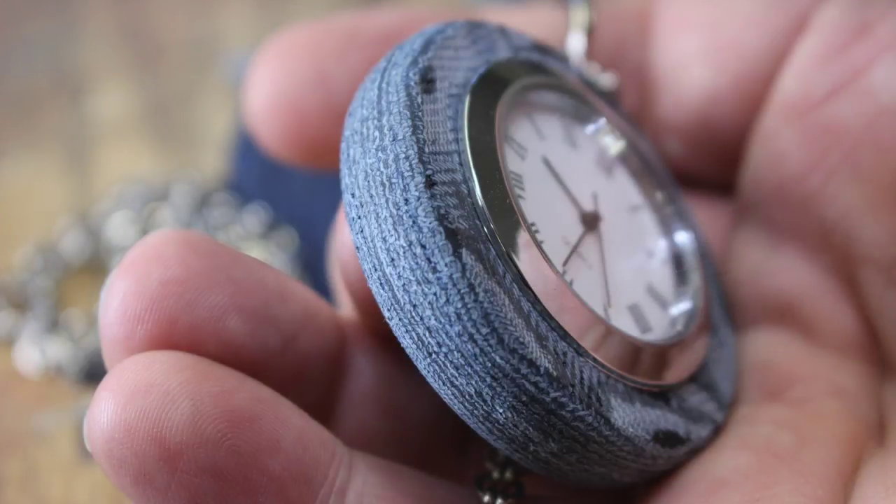 Blue Jean Pocket Watch : 6 Steps (with Pictures) - Instructables