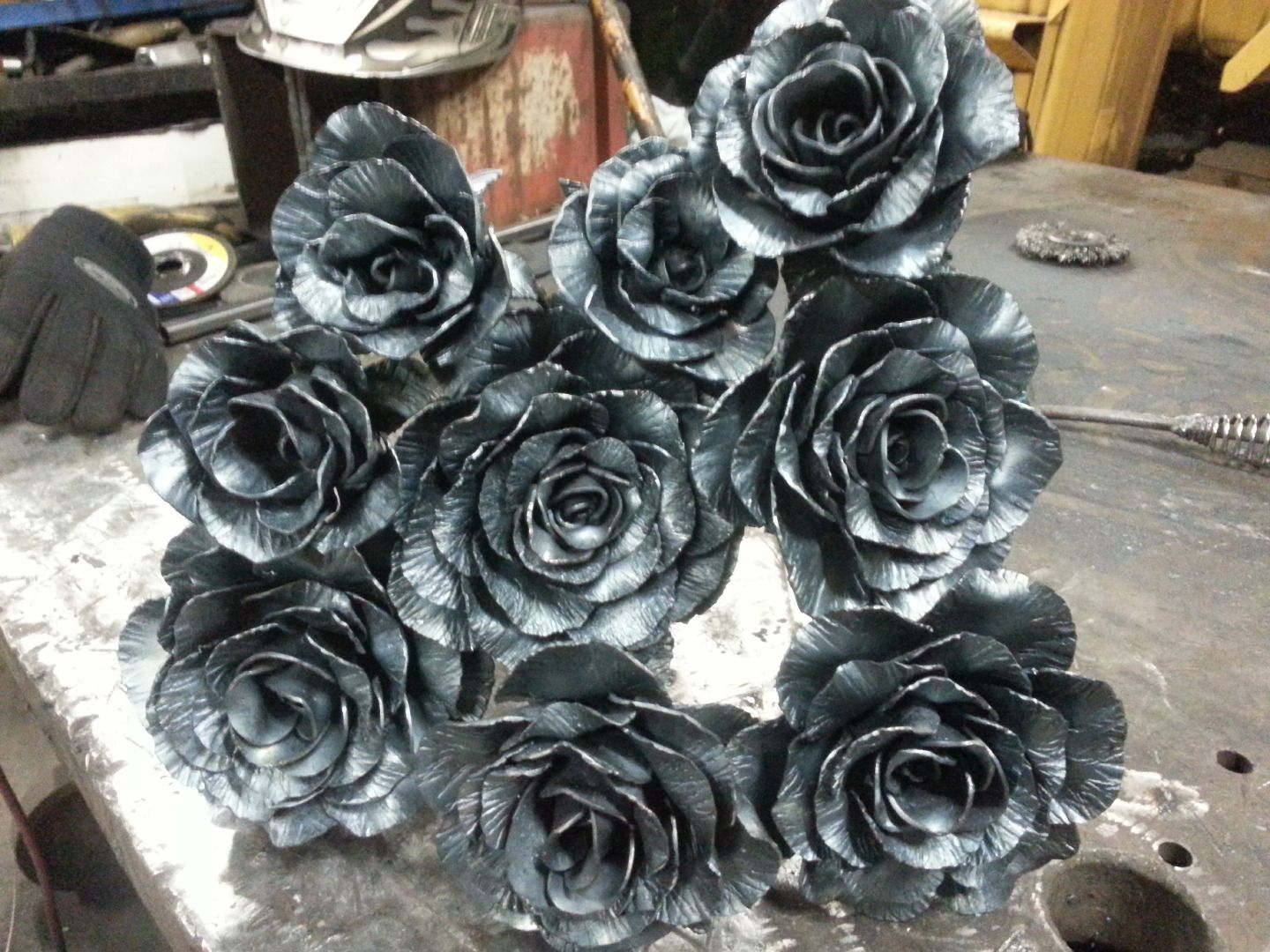 Blacksmithing a Metal Rose : 9 Steps (with Pictures) - Instructables