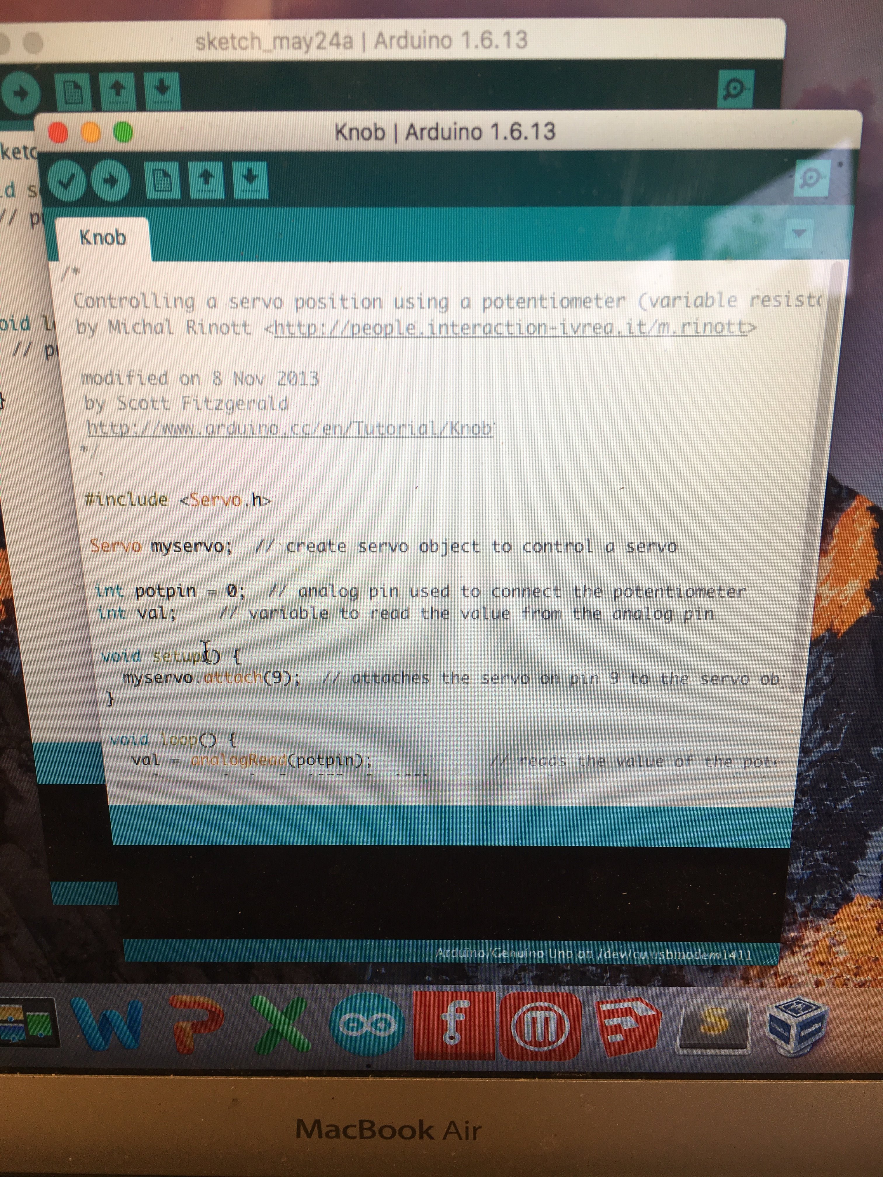 How to Run Servo Motors Using Arduino : 10 Steps (with Pictures ...