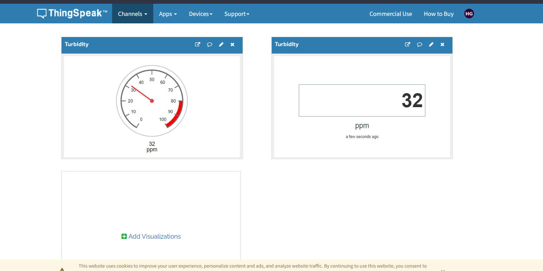 IOT BASED WATER TURBIDITY INDICATING SYSTEM : 5 Steps - Instructables