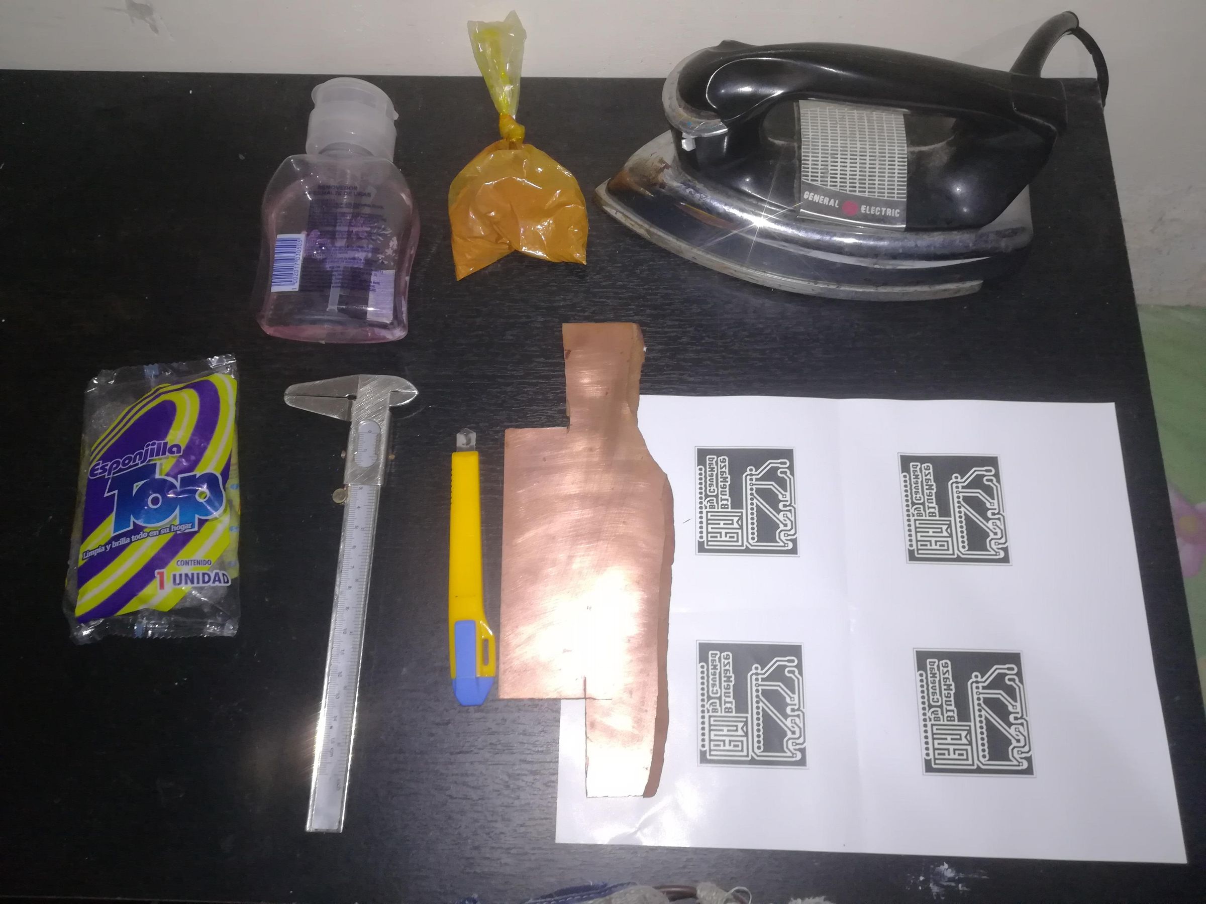 Etch Copper Using a Laser Printer- PCB Making : 5 Steps (with Pictures ...
