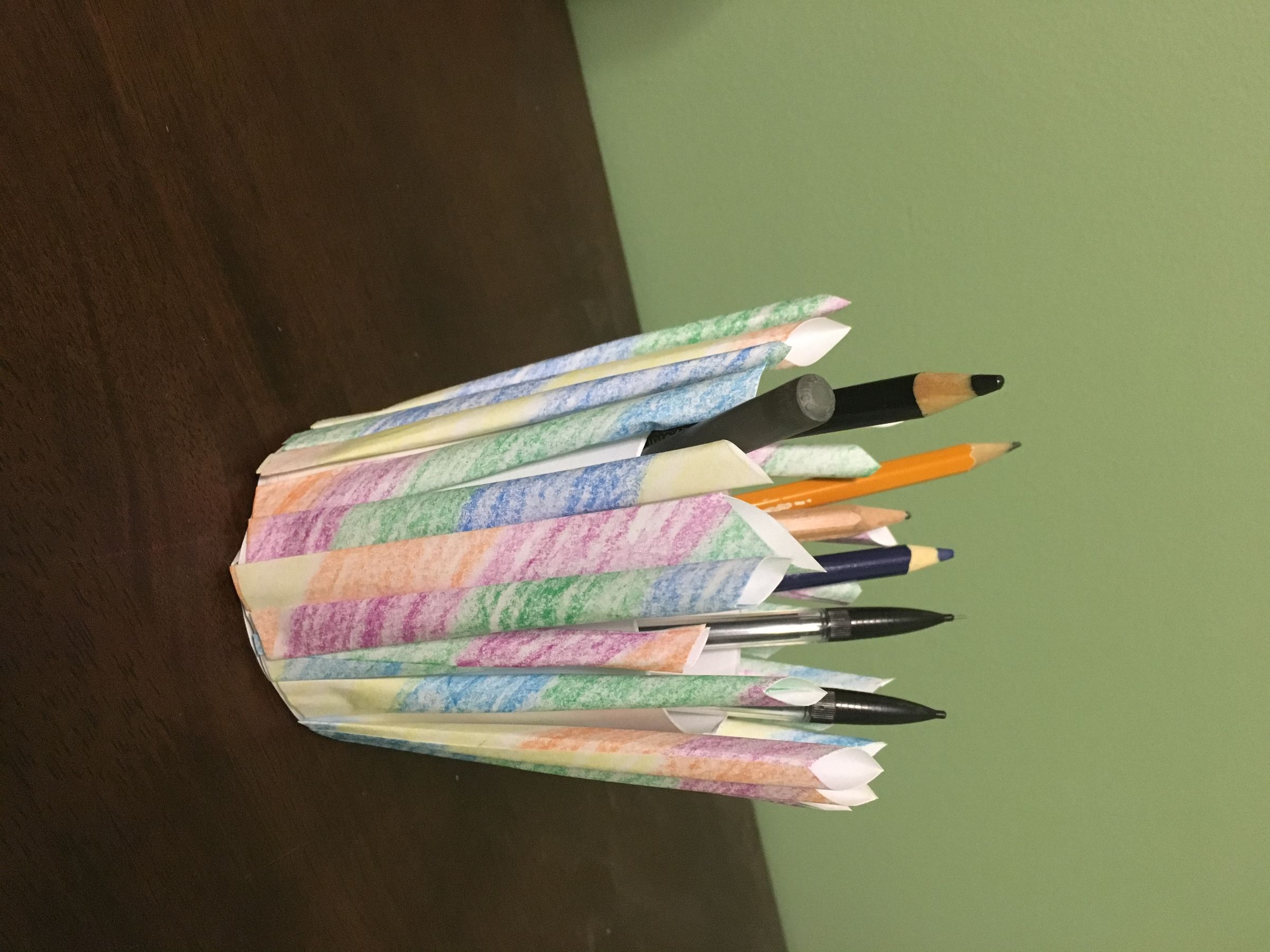 Paper Pencil Bin : 6 Steps - Instructables
