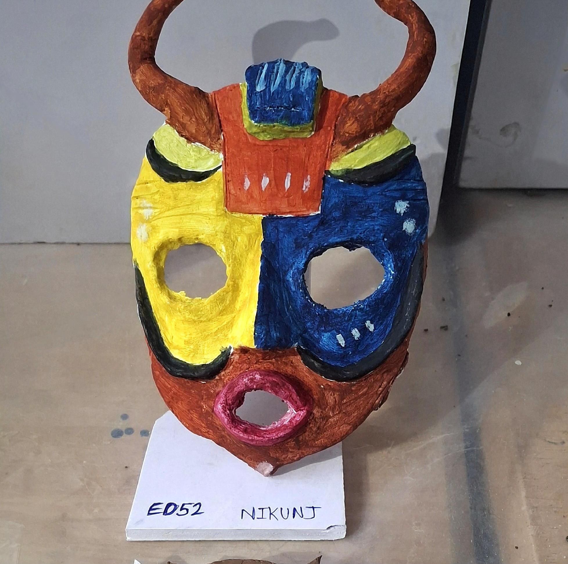 Face of Fear(Mask Made From Paperclay). : 9 Steps - Instructables
