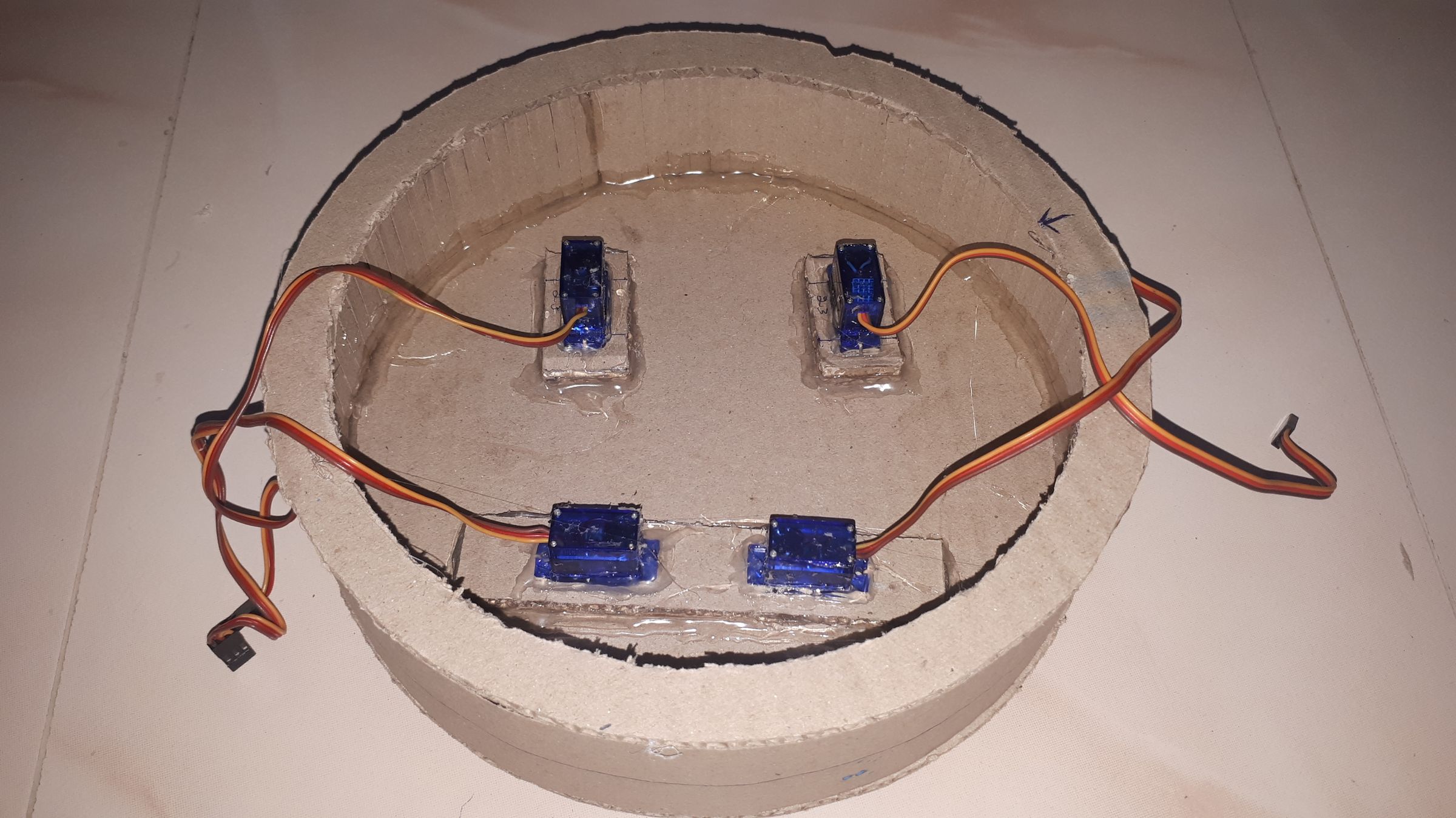 Cardboard Animatronic Smiley With BT App : 22 Steps (with Pictures ...