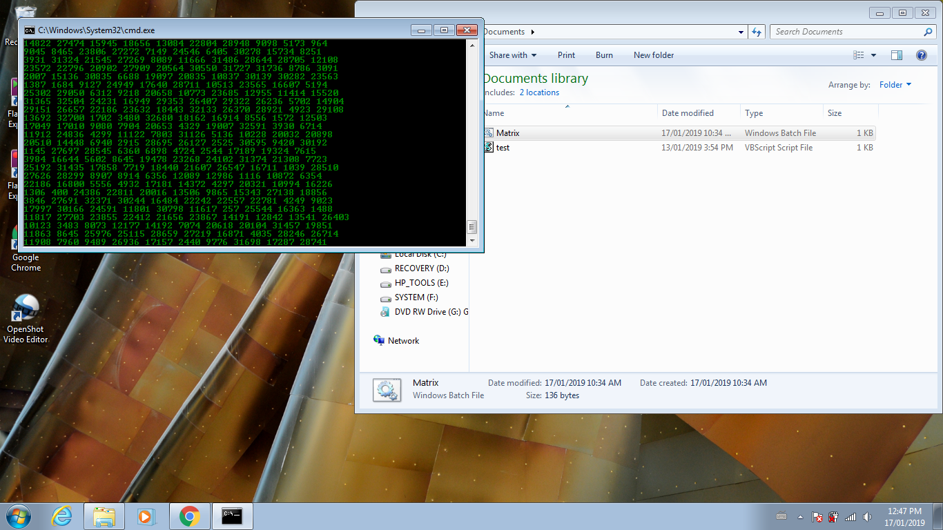 How to Create a Matrix Code in Notepad!! : 9 Steps - Instructables