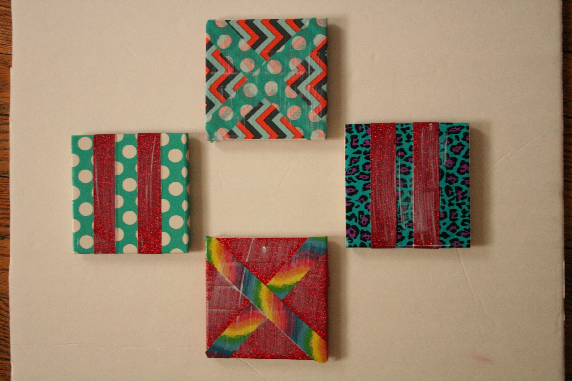Decorative Tape Coasters : 5 Steps (with Pictures) - Instructables