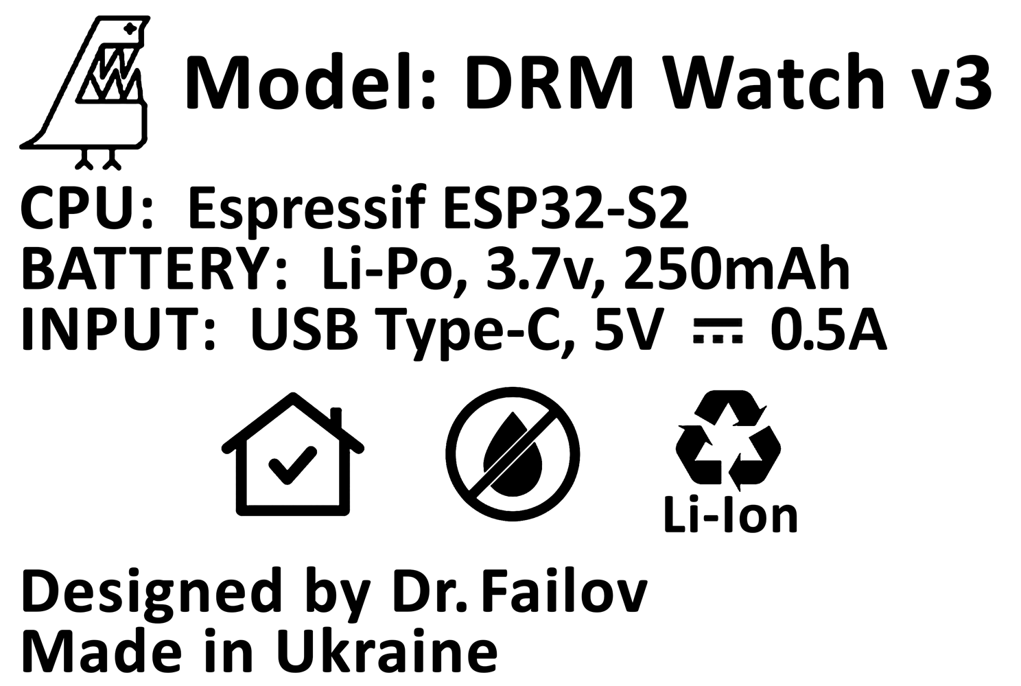 DIY ESP32 Wearable: DRM Watch 3 (Suitable for Daily Use) : 12 Steps (with Pictures) - Instructables