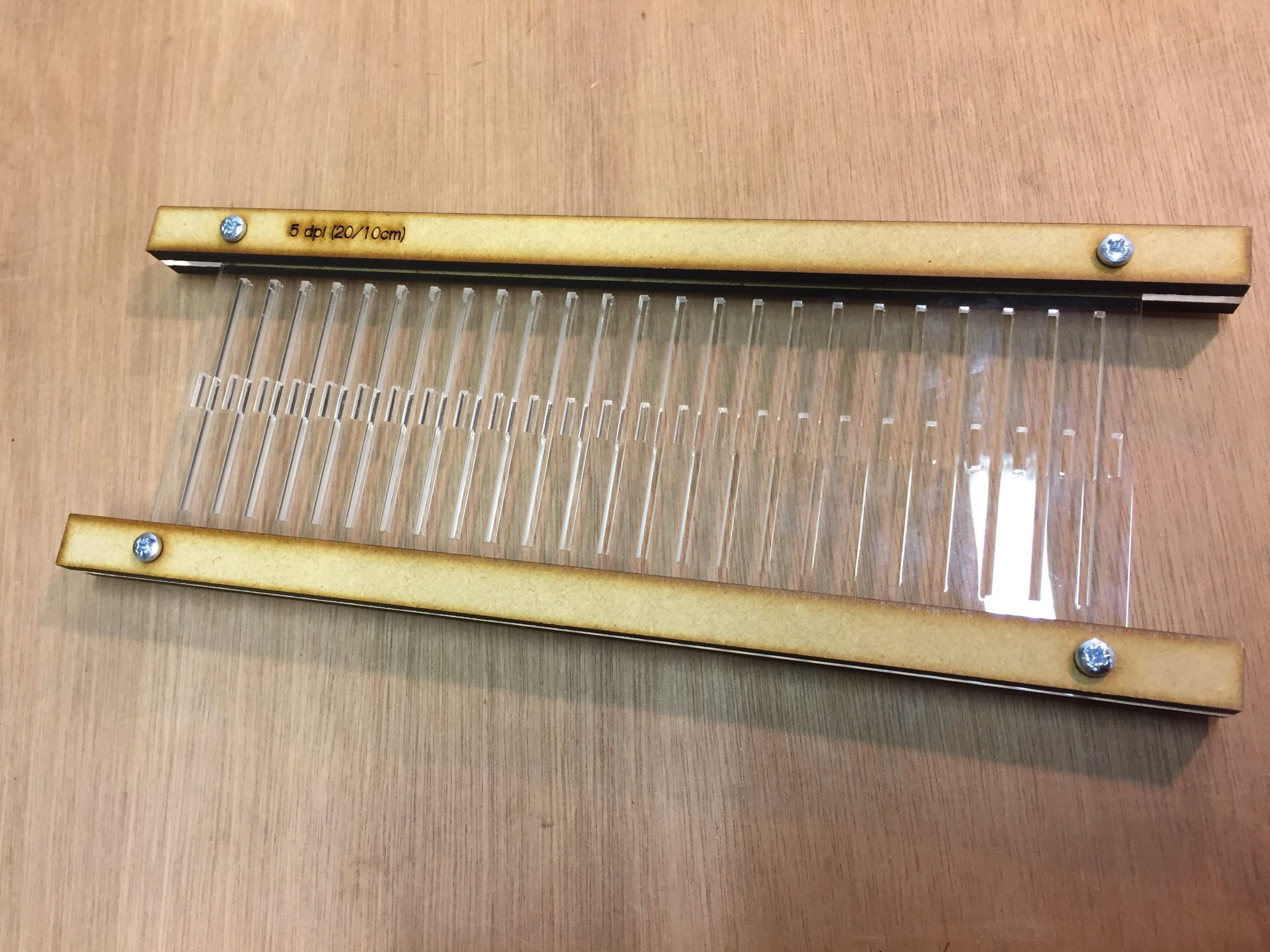DIY Laser Cut Rigid Heddle Loom - Part 1: Building the Loom : 29 Steps ...