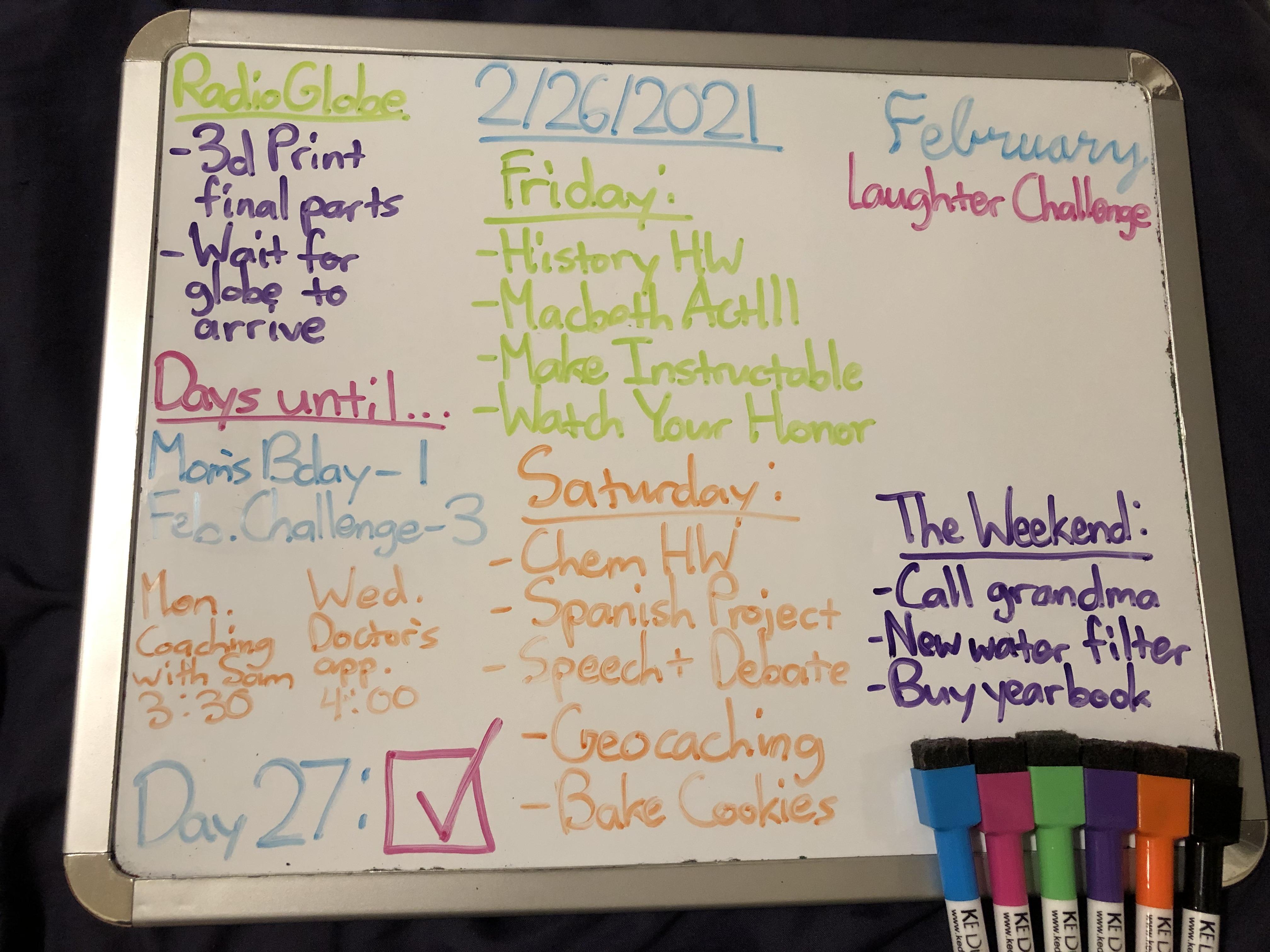 The EVERYTHING Whiteboard: Organization for Students : 10 Steps (with ...