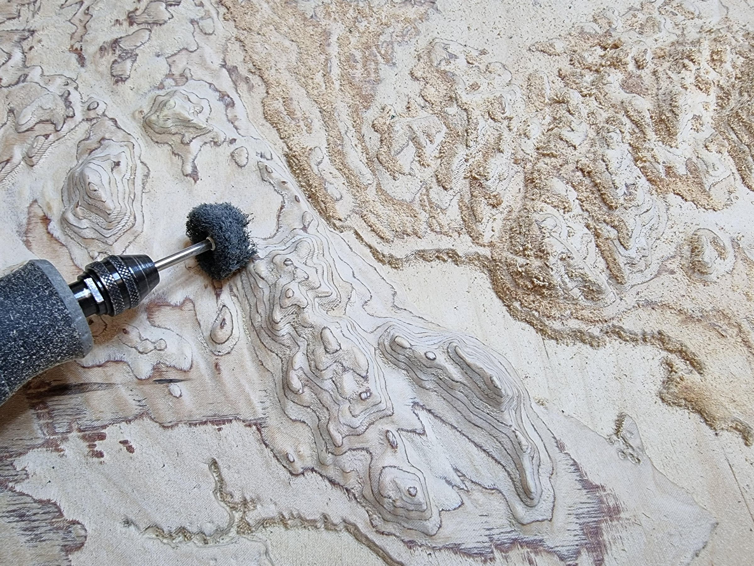 Carving 3D Terrain Topographic Relief Maps on a CNC Machine by Steve M ...