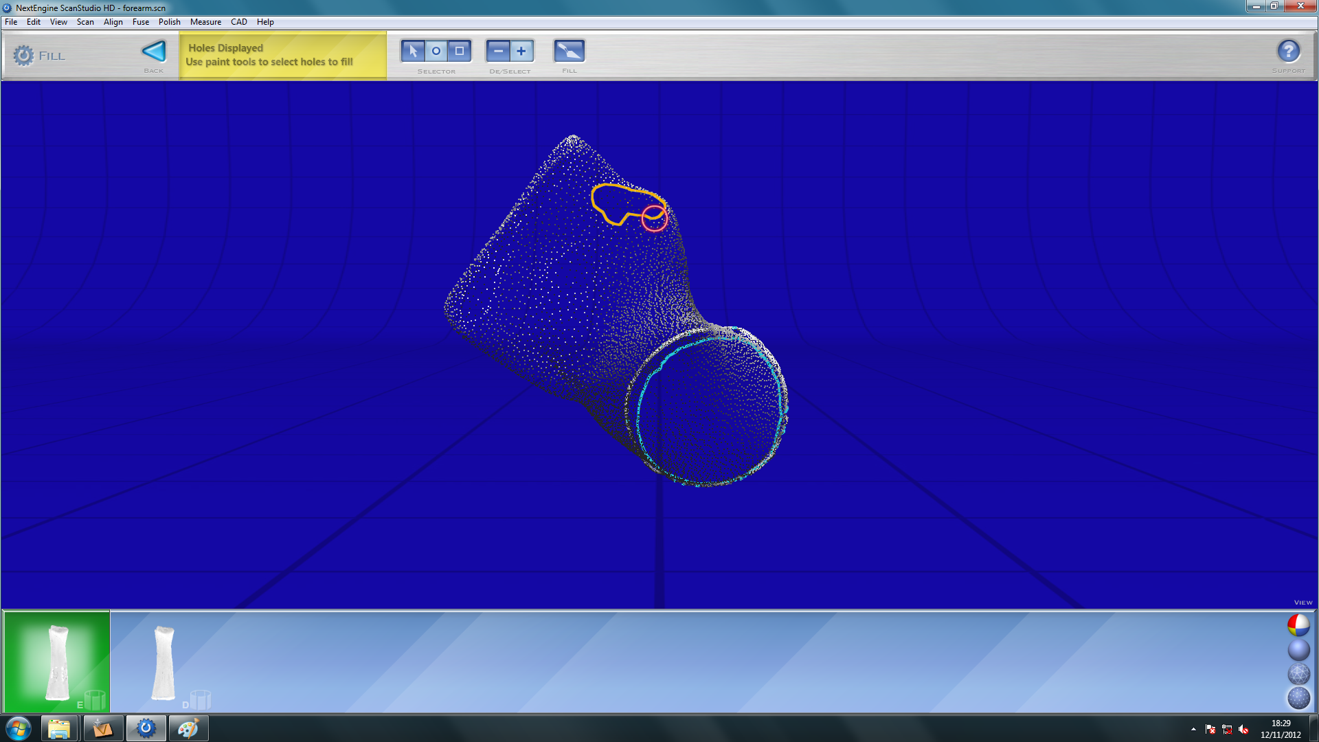 3D Scanning Using the NextEngine 3D Scanner HD : 13 Steps (with ...