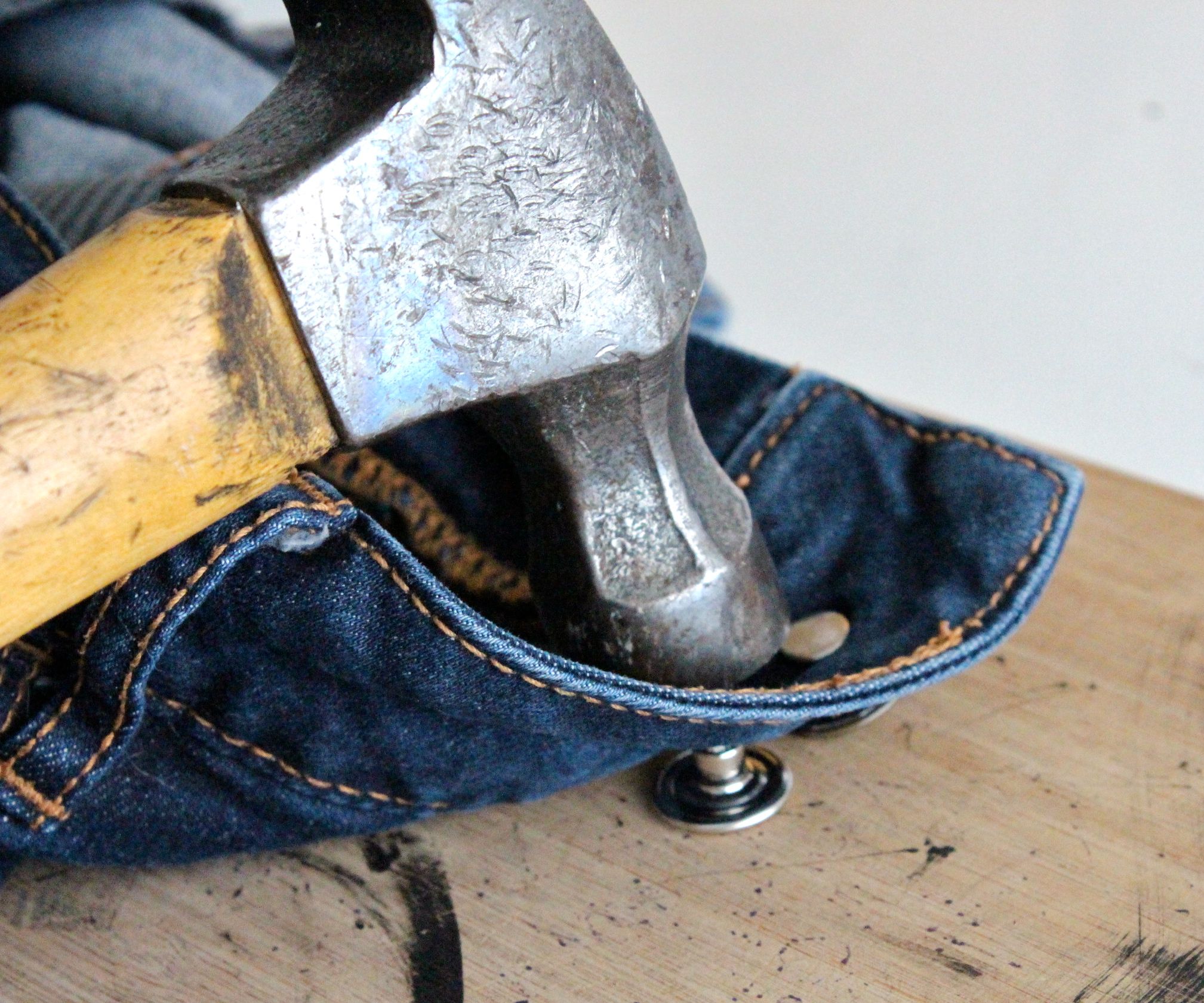 Add an Extra Button to Your Jeans for the Best Fit : 4 Steps (with ...