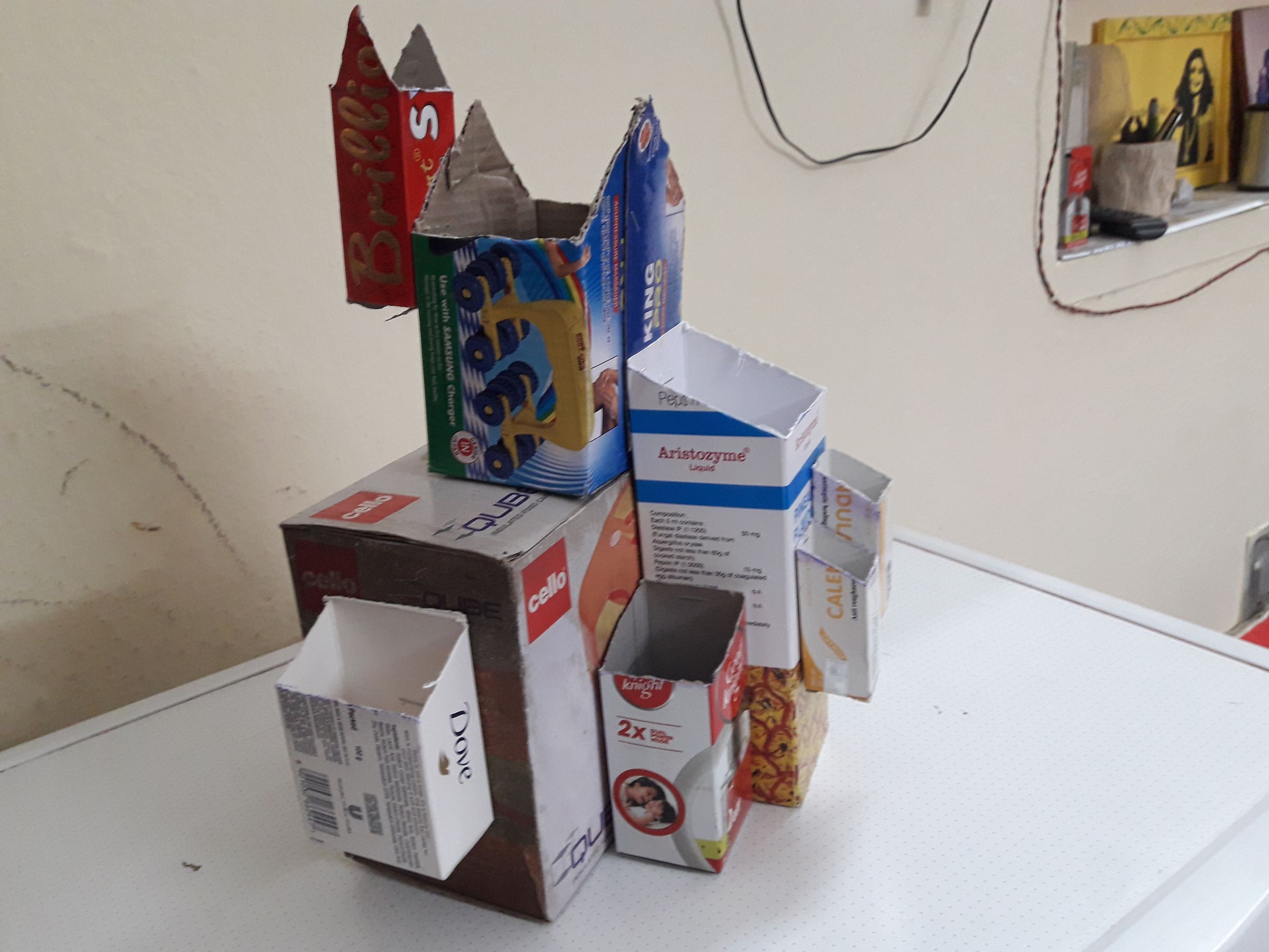 DIY Cardboard House : 8 Steps (with Pictures) - Instructables