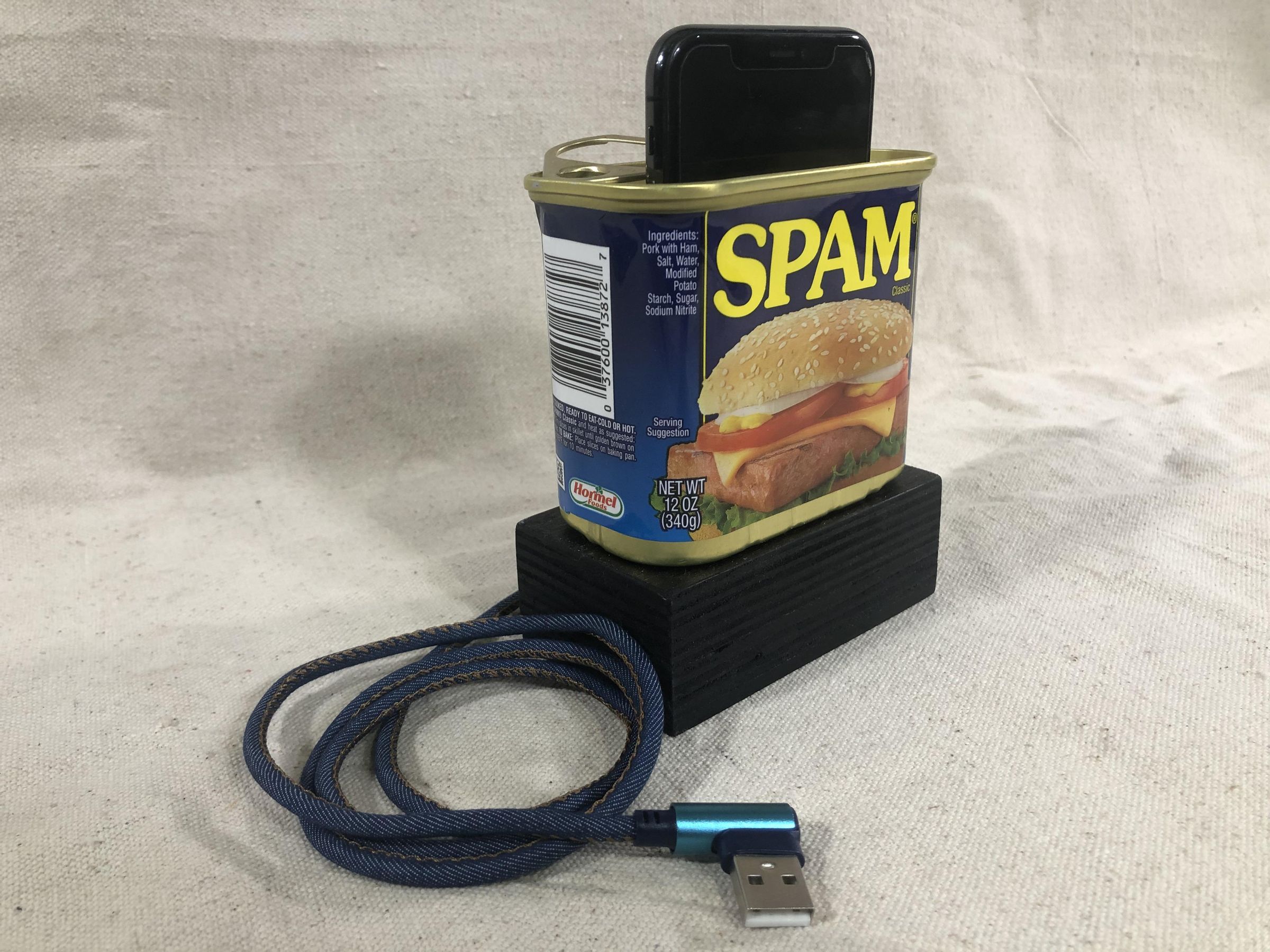 SPAM Phone Charger : 9 Steps (with Pictures) - Instructables