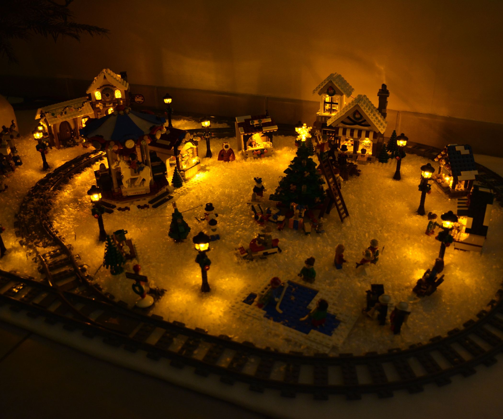 LEGO Street Light & Winter Village : 6 Steps (with Pictures ...
