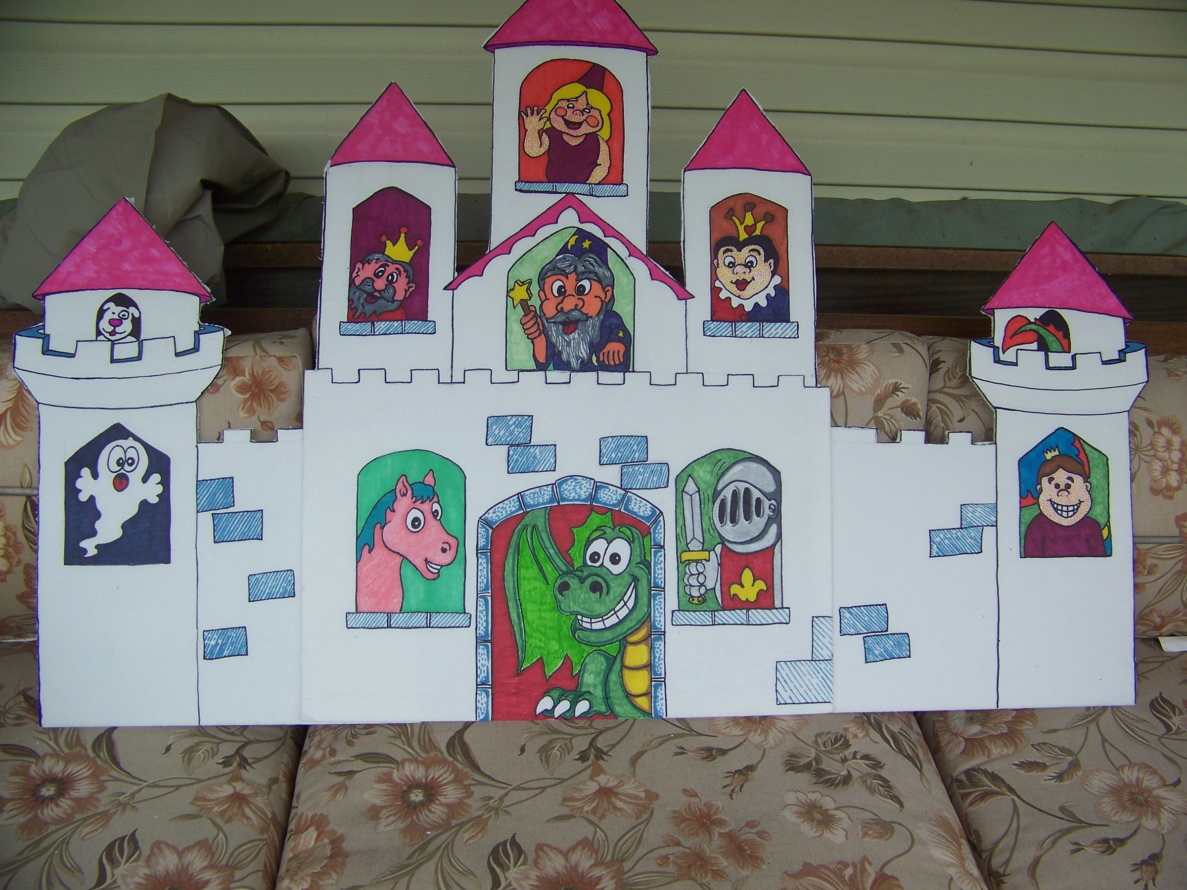 Castle Ball Toss With Ball Return : 7 Steps - Instructables