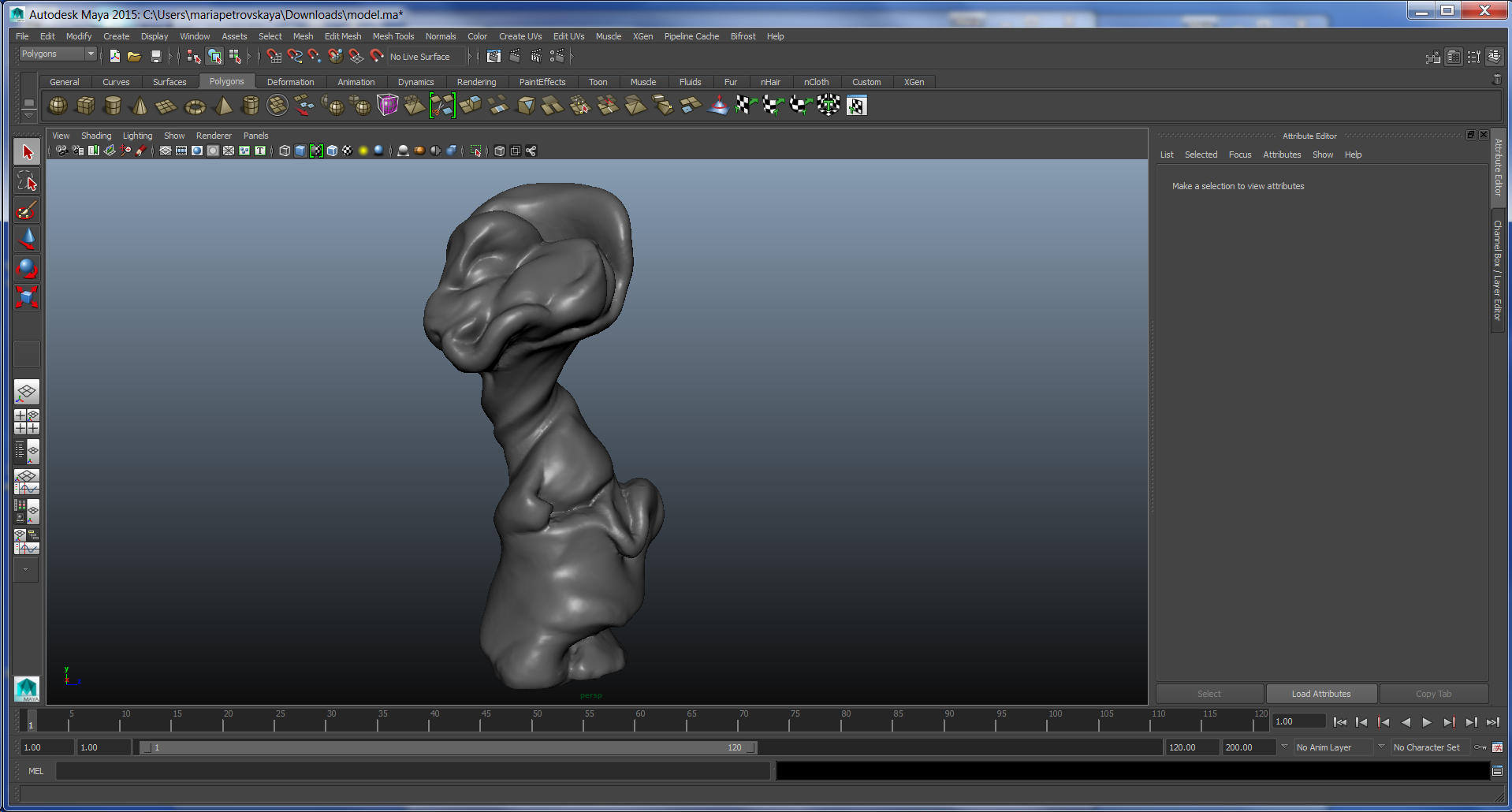 3D Scan, 3D Render Clay Sculptures Into Stainless Steel Via Digital ...