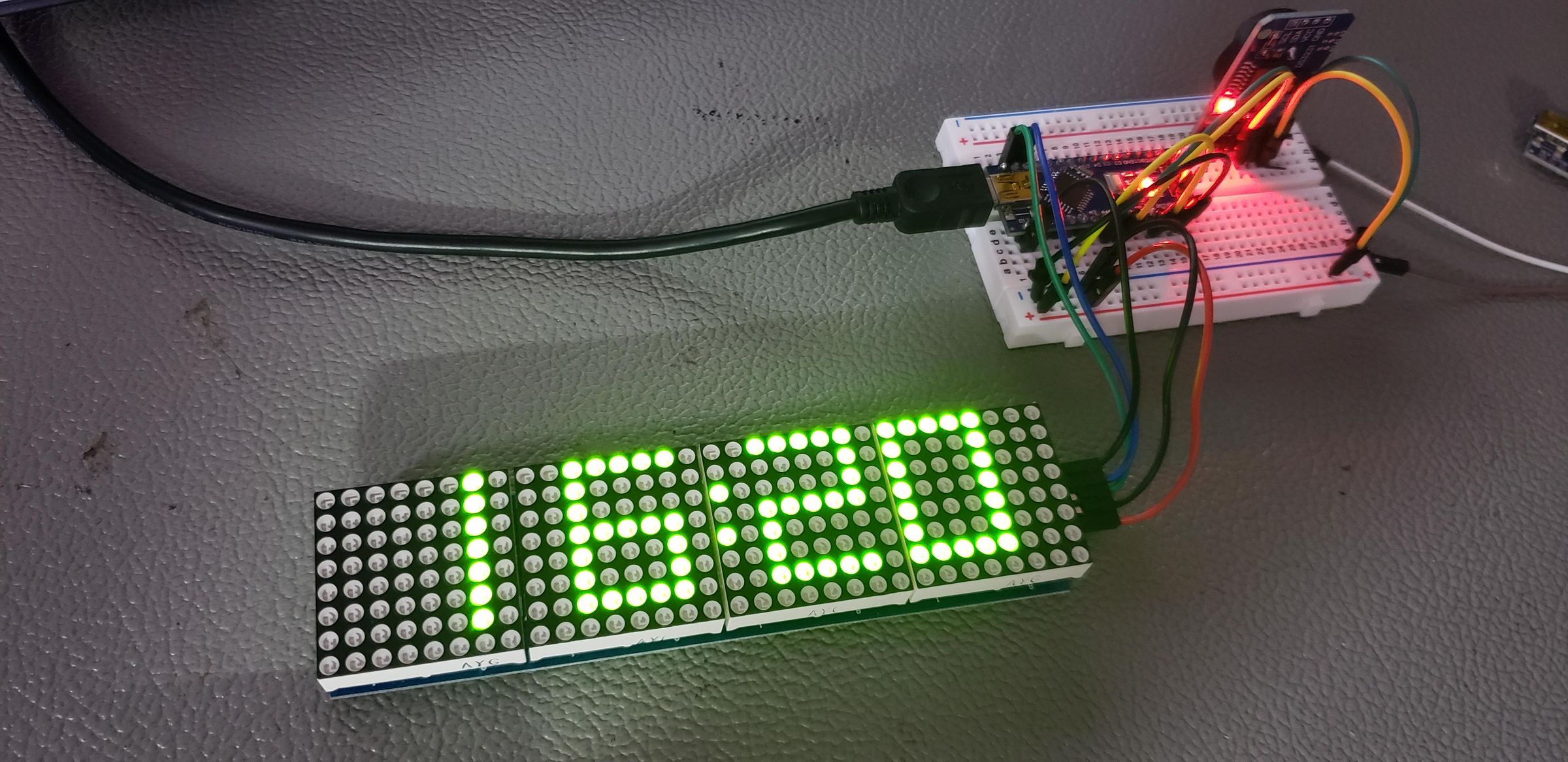 Arduino Matrix Clock : 6 Steps - Instructables