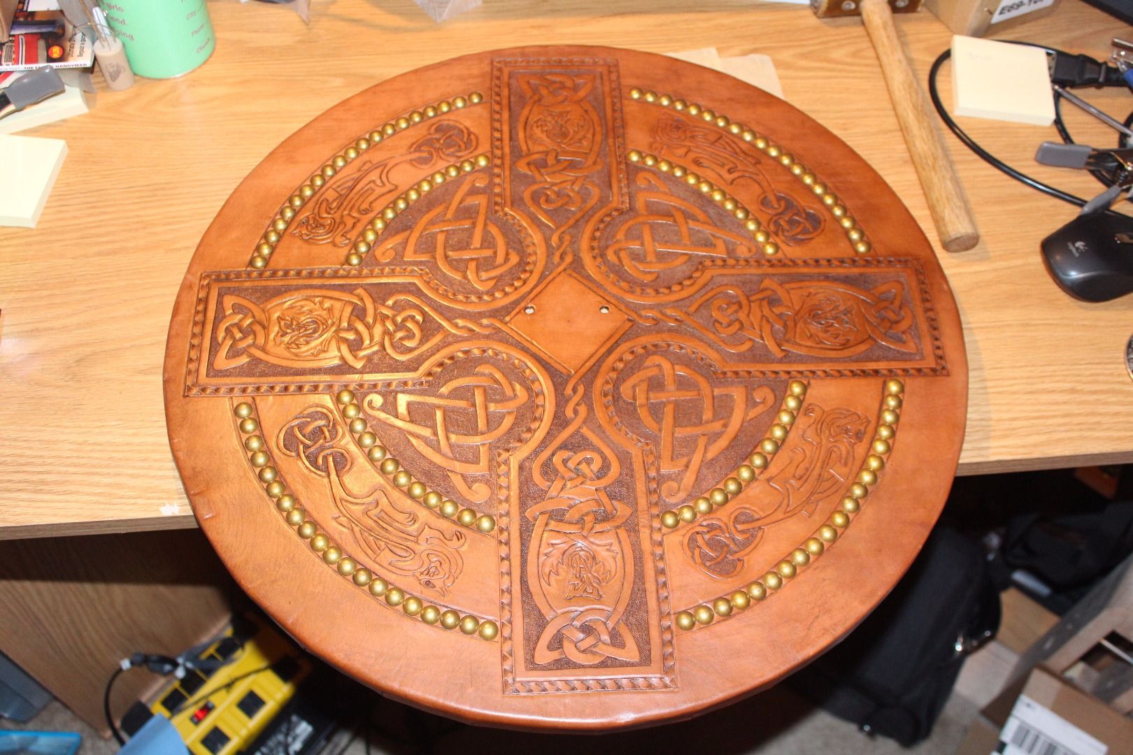 Tooled Targe (Shield) : 11 Steps (with Pictures) - Instructables