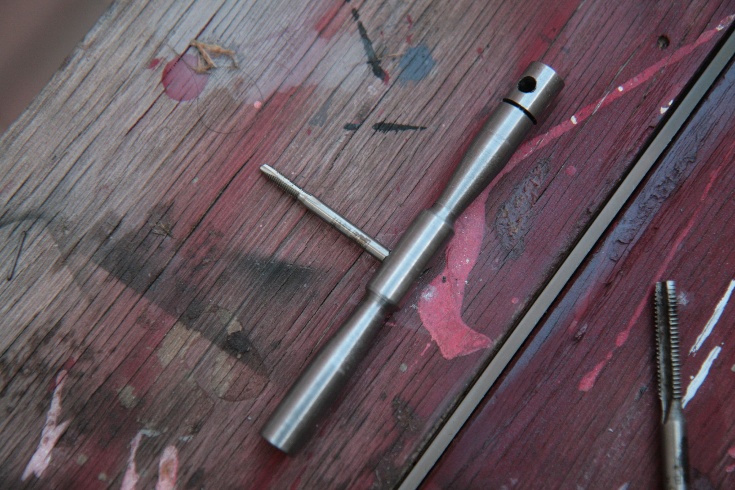 How to Make a Small Tap Wrench on a Lathe (with Drawings) : 5 Steps ...