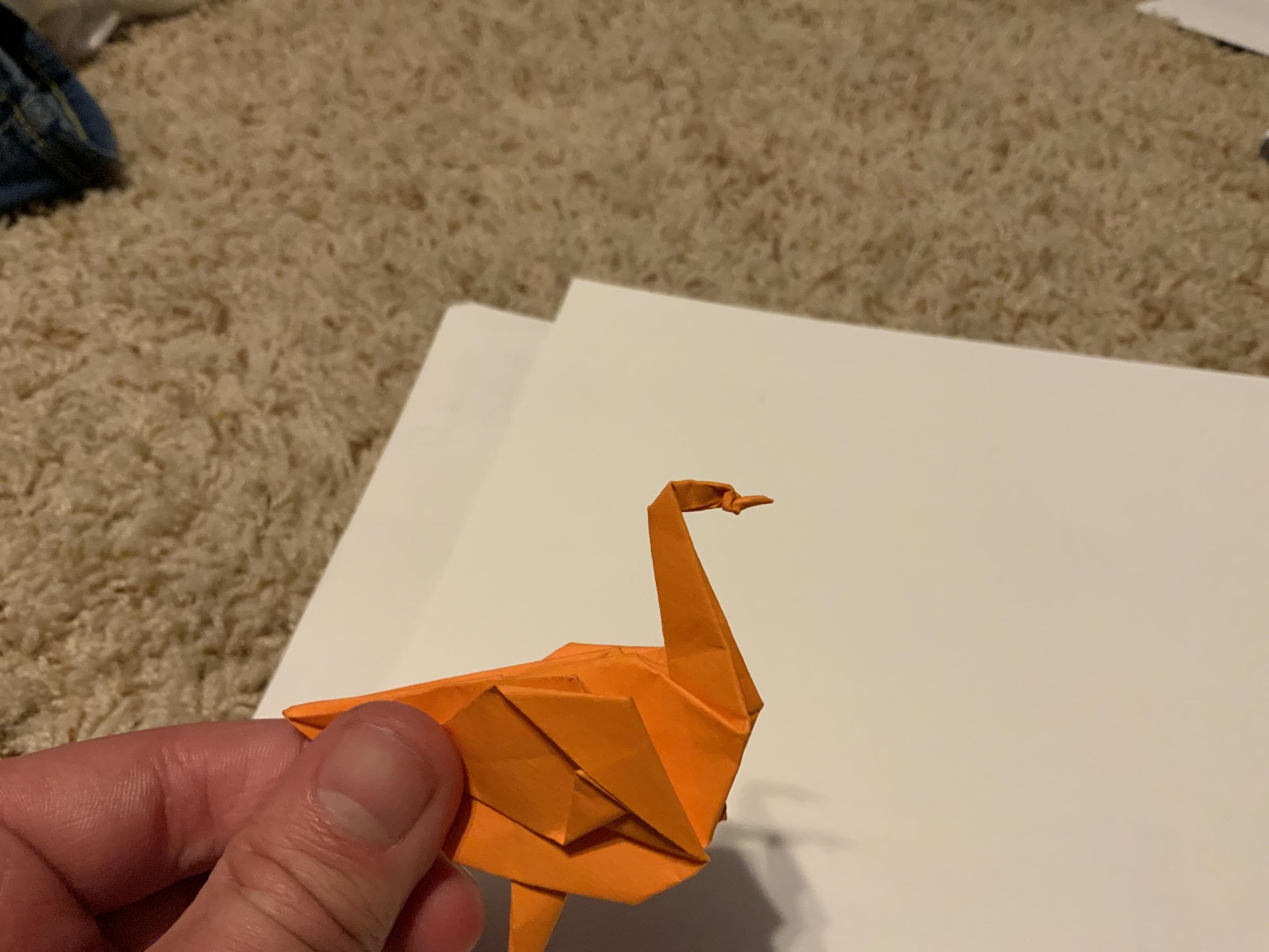Origami Goose- by John Montroll : 26 Steps (with Pictures) - Instructables