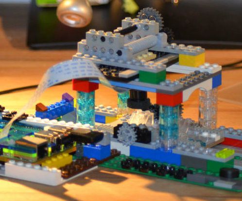 A Raspberry Pi Camera-based Microscope Using LEGO Parts : 4 Steps (with ...