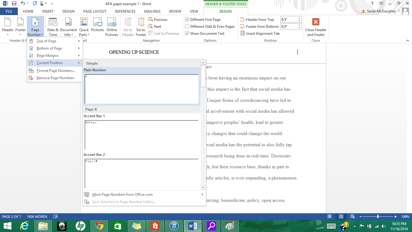 Formatting APA Style in Microsoft Word 2013 : 9 Steps - Instructables
