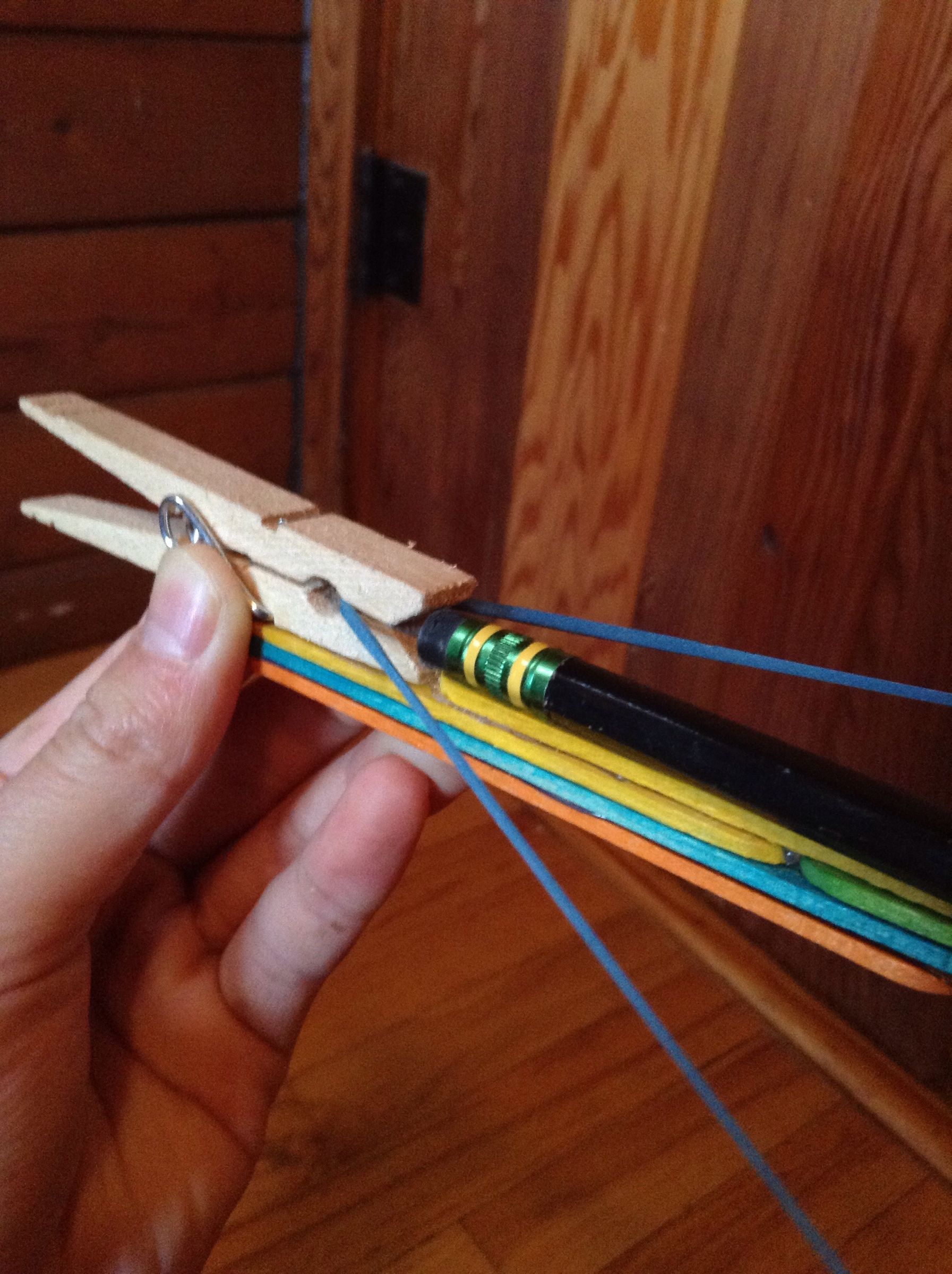 Popsicle Stick Crossbow : 6 Steps - Instructables