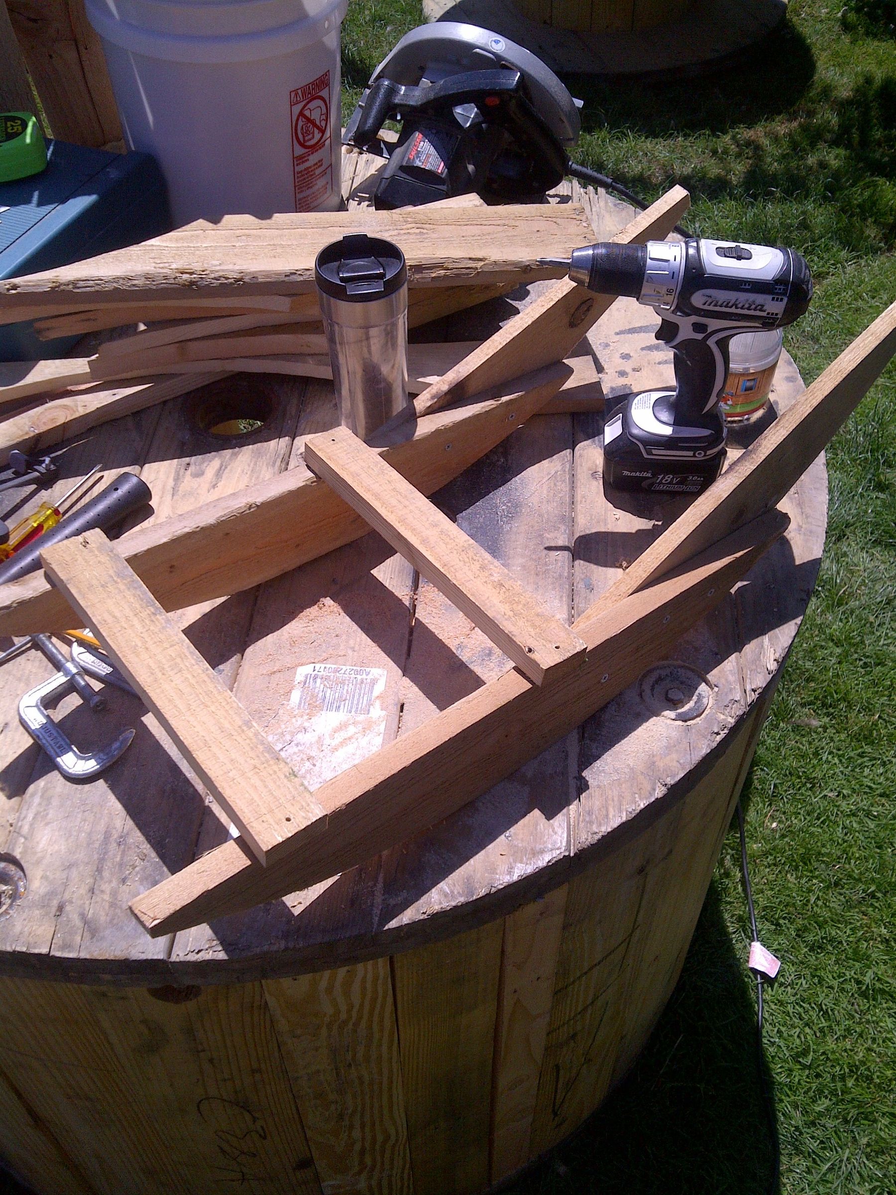 Cable Spool Duck House : 7 Steps (with Pictures) - Instructables