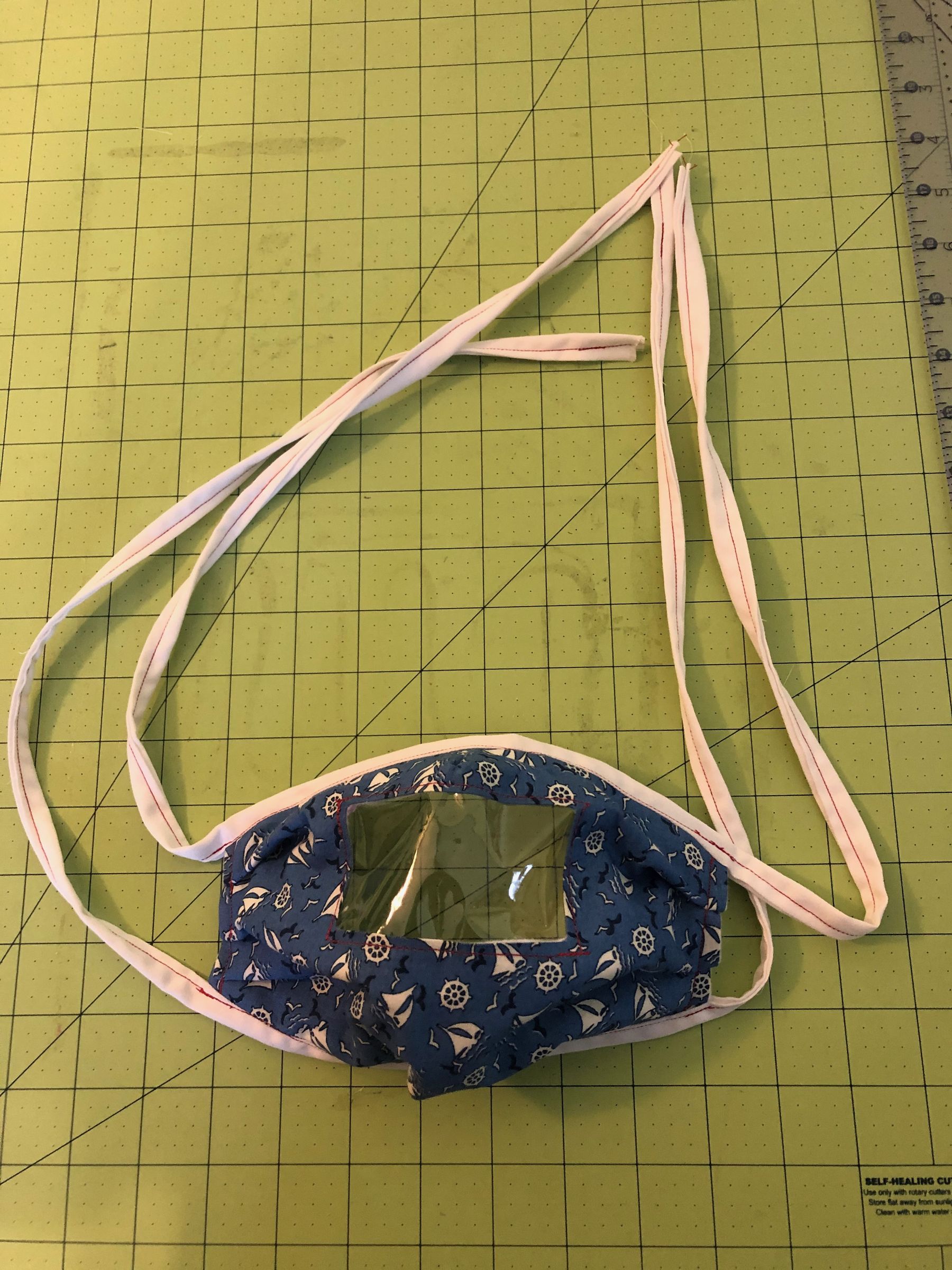 Face Mask Adapted for Deaf, DeafBlind, and Hard of Hearing : 9 Steps ...