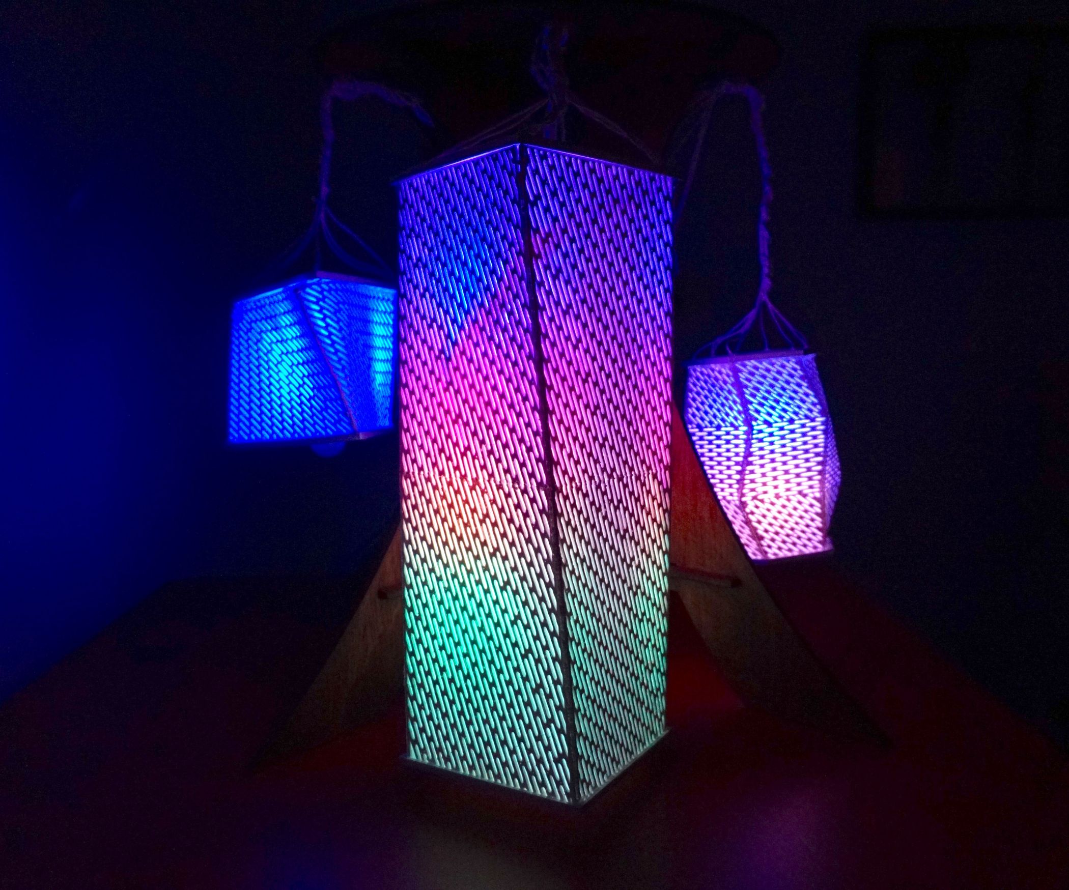 Twisted Prism Lanterns : 12 Steps (with Pictures) - Instructables