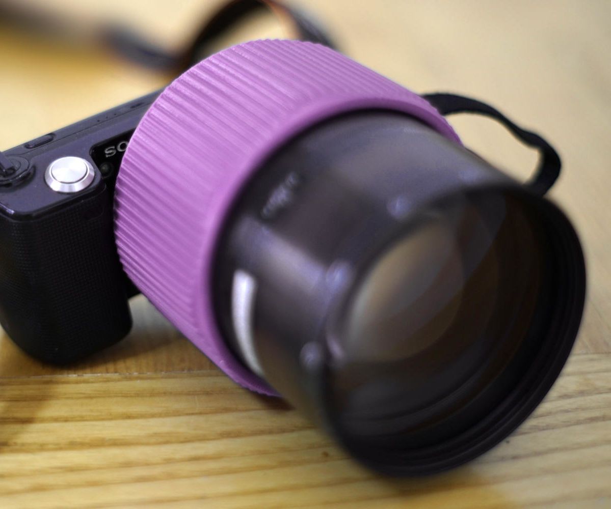 3D-Printed Focusing E-Mount Adapter for Ultra-Fast Lenses : 3 Steps ...
