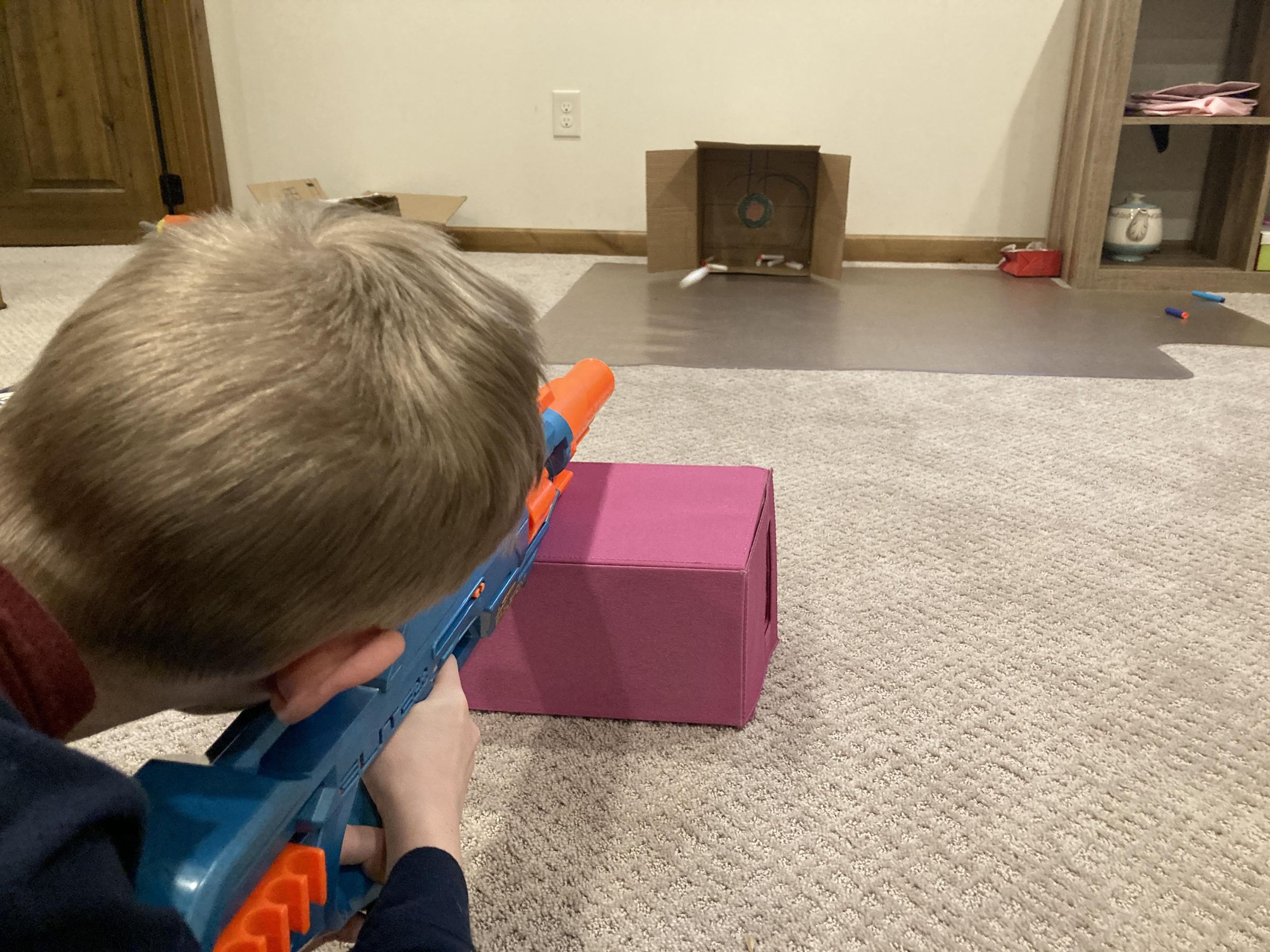Nerf Gun Cardboard Target Box : 7 Steps - Instructables