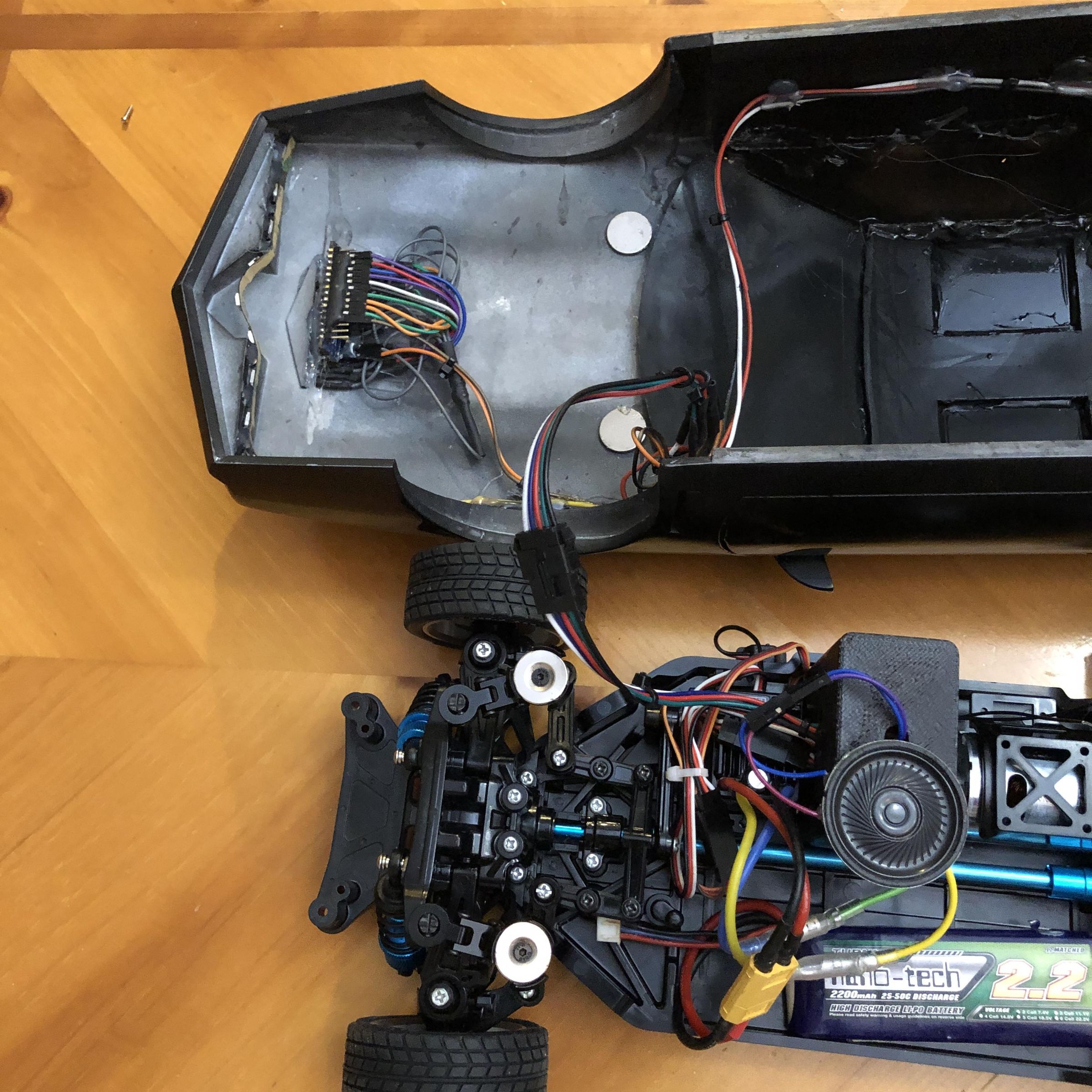 RC Knight Rider KITT Car With Touchscreen Lua Script (EdgeTX) Control ...