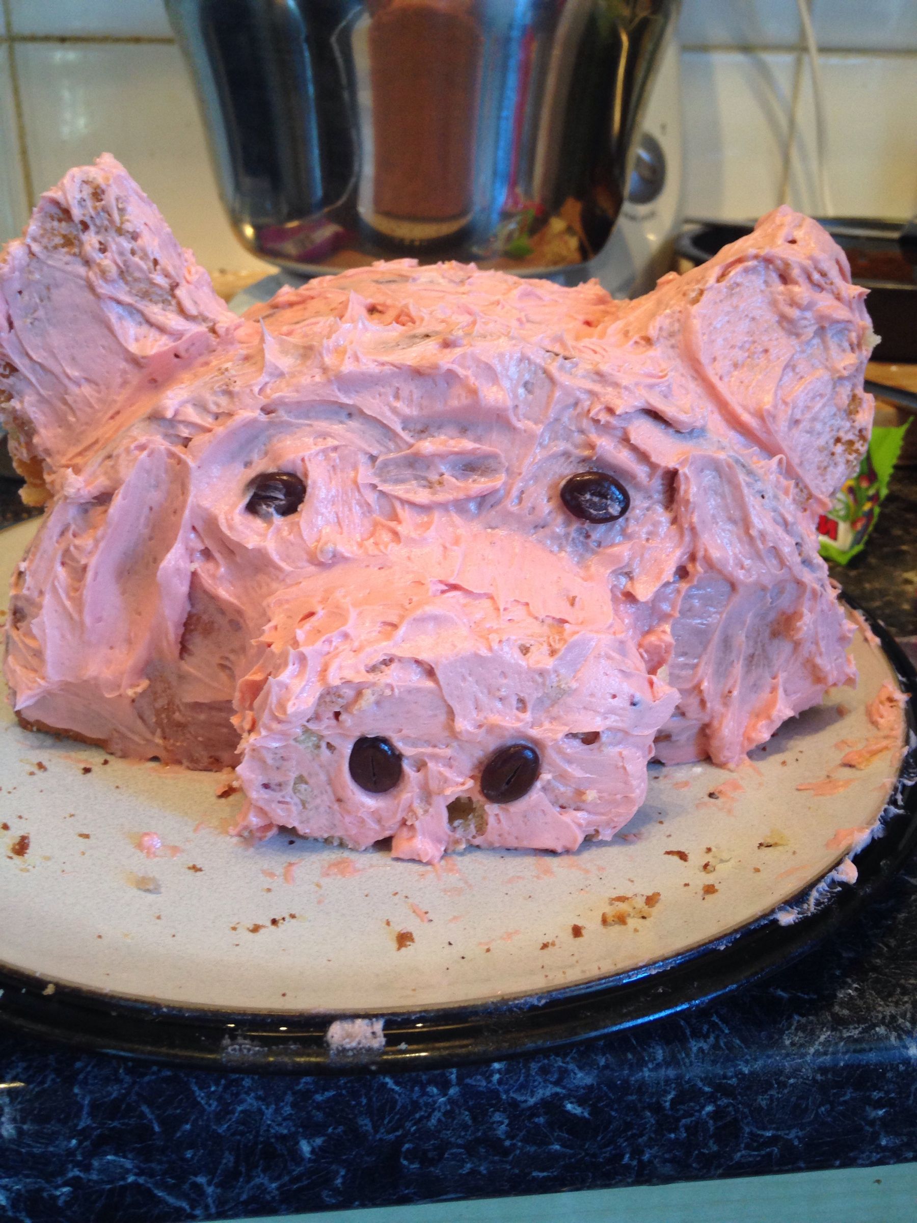 Surprise Pig Cake : 7 Steps (with Pictures) - Instructables