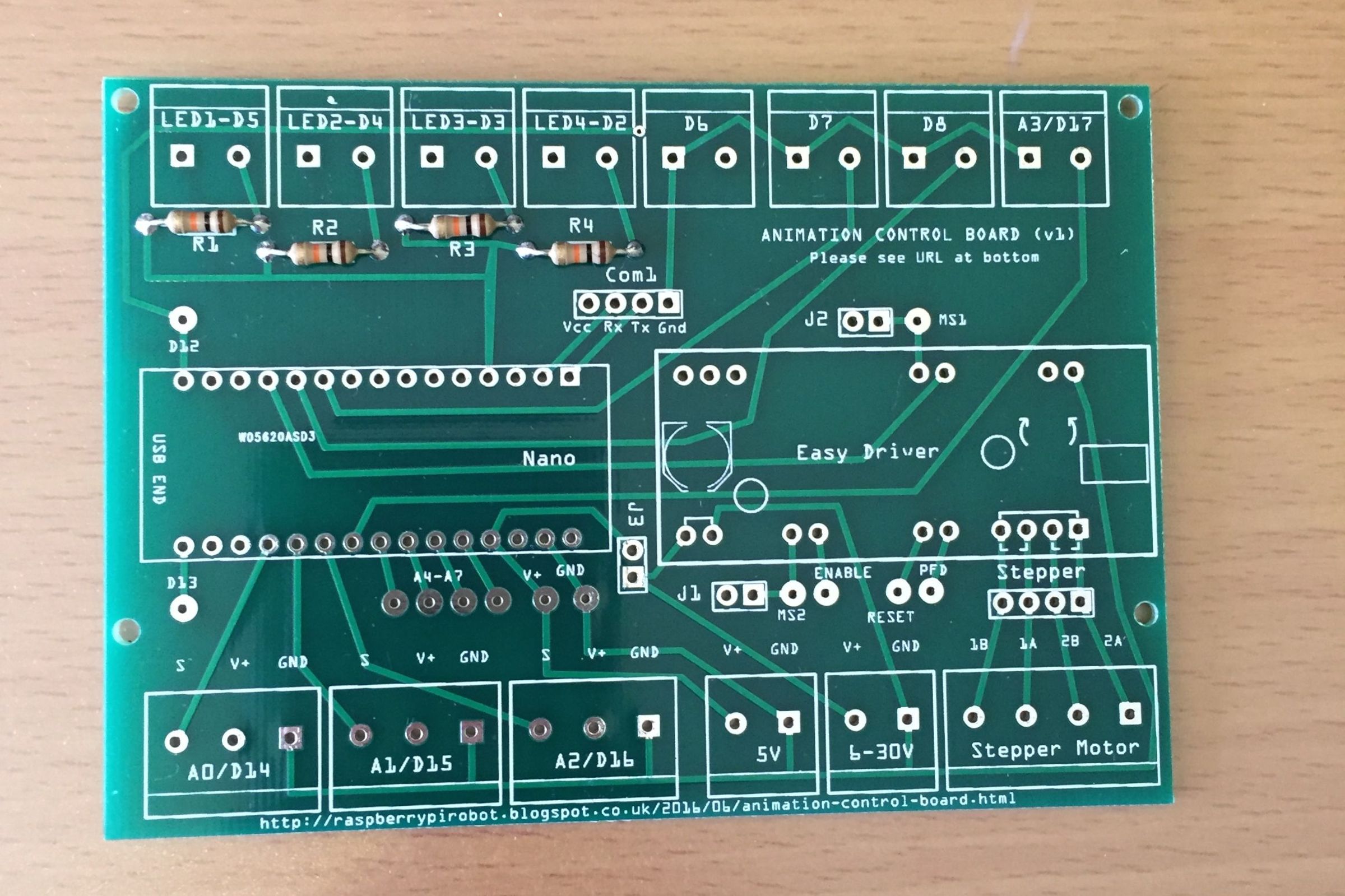 Arduino/Easy Driver Animation Control Board : 15 Steps (with Pictures ...