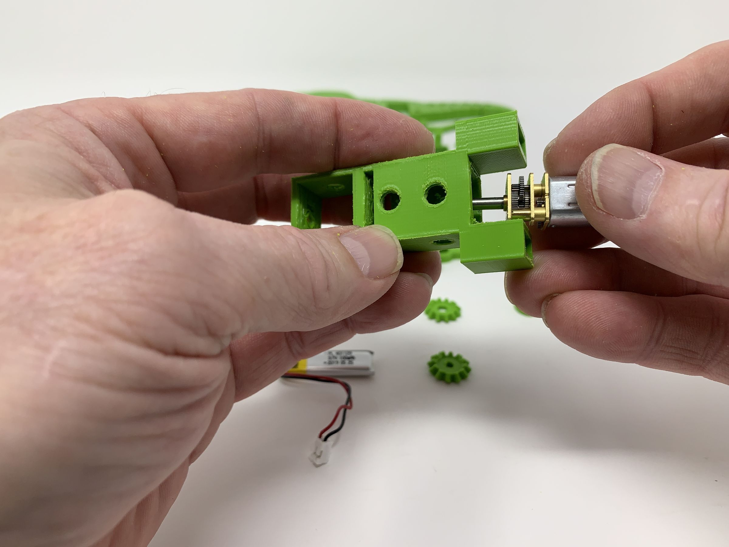 Motorized, Articulated T Rex(ish) Pin Walker : 7 Steps (with Pictures) - Instructables