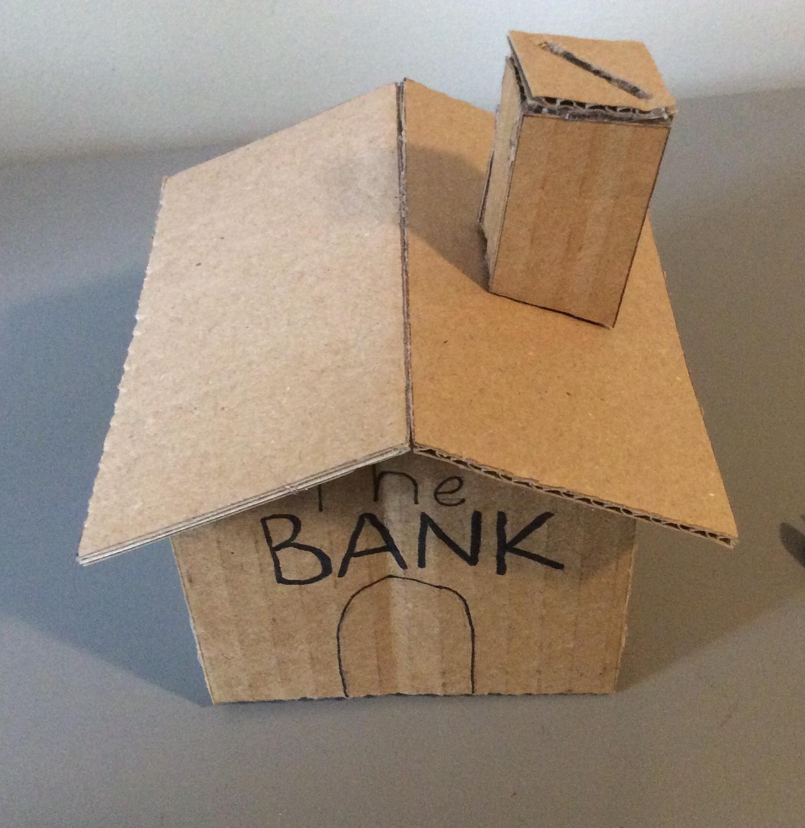 Cardboard House Coin Bank : 20 Steps (with Pictures) - Instructables