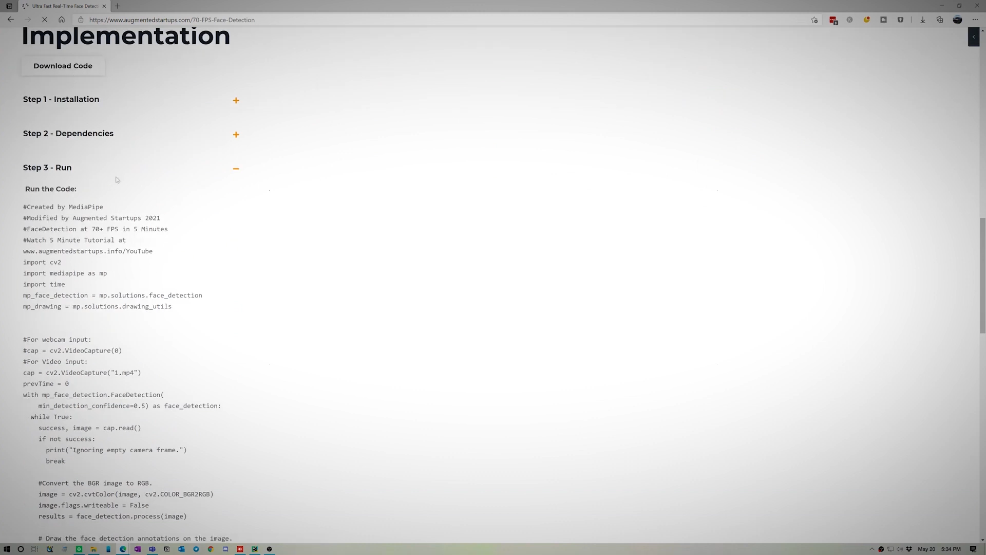 Face Detection Python in 5 Minutes : 12 Steps - Instructables