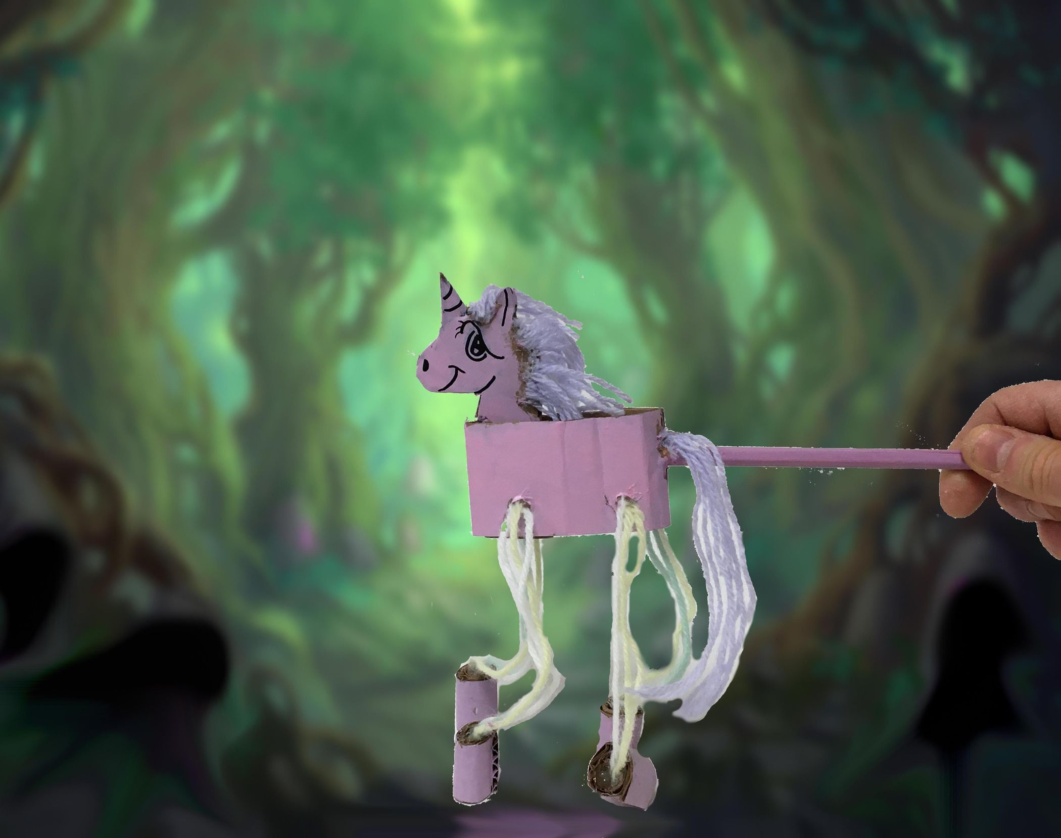 Unicorn Puppet..../Horse/Dragon/Cat/Monster….etc. : 6 Steps (with Pictures) - Instructables