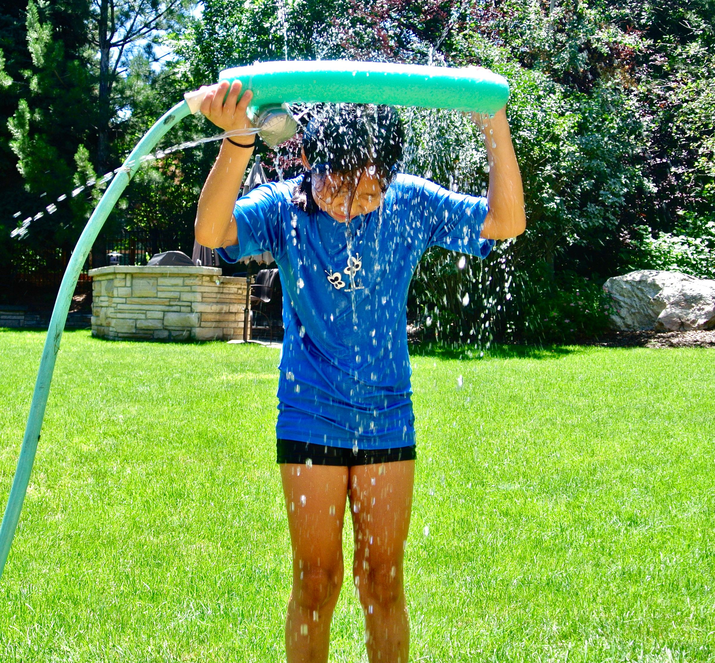 Use a Pool Noodle As a Mini Shower : 5 Steps (with Pictures ...