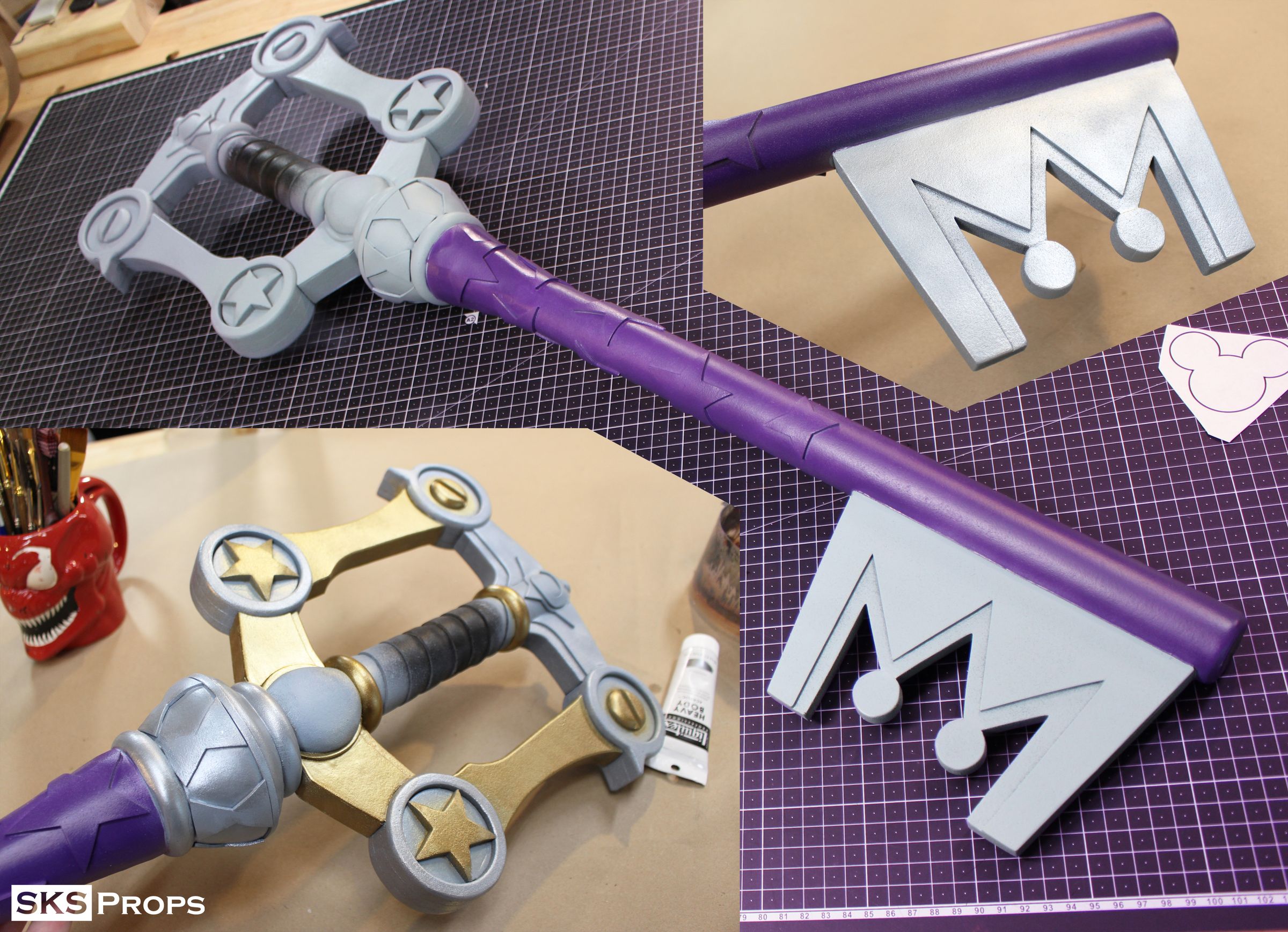 Mickey's Keyblade From Kingdom Hearts 3 : 19 Steps (with Pictures ...