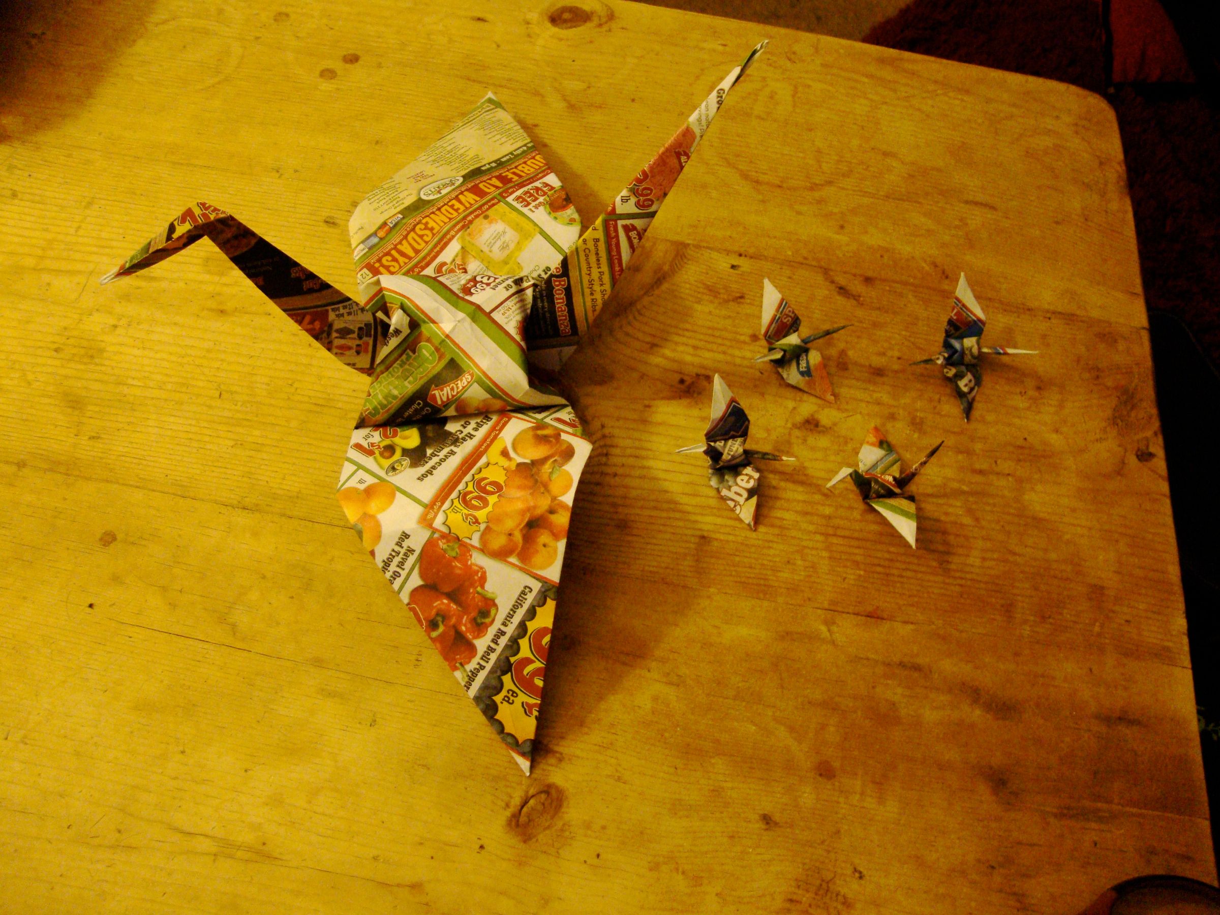 Junk Mail Etc. Origami - Instructables