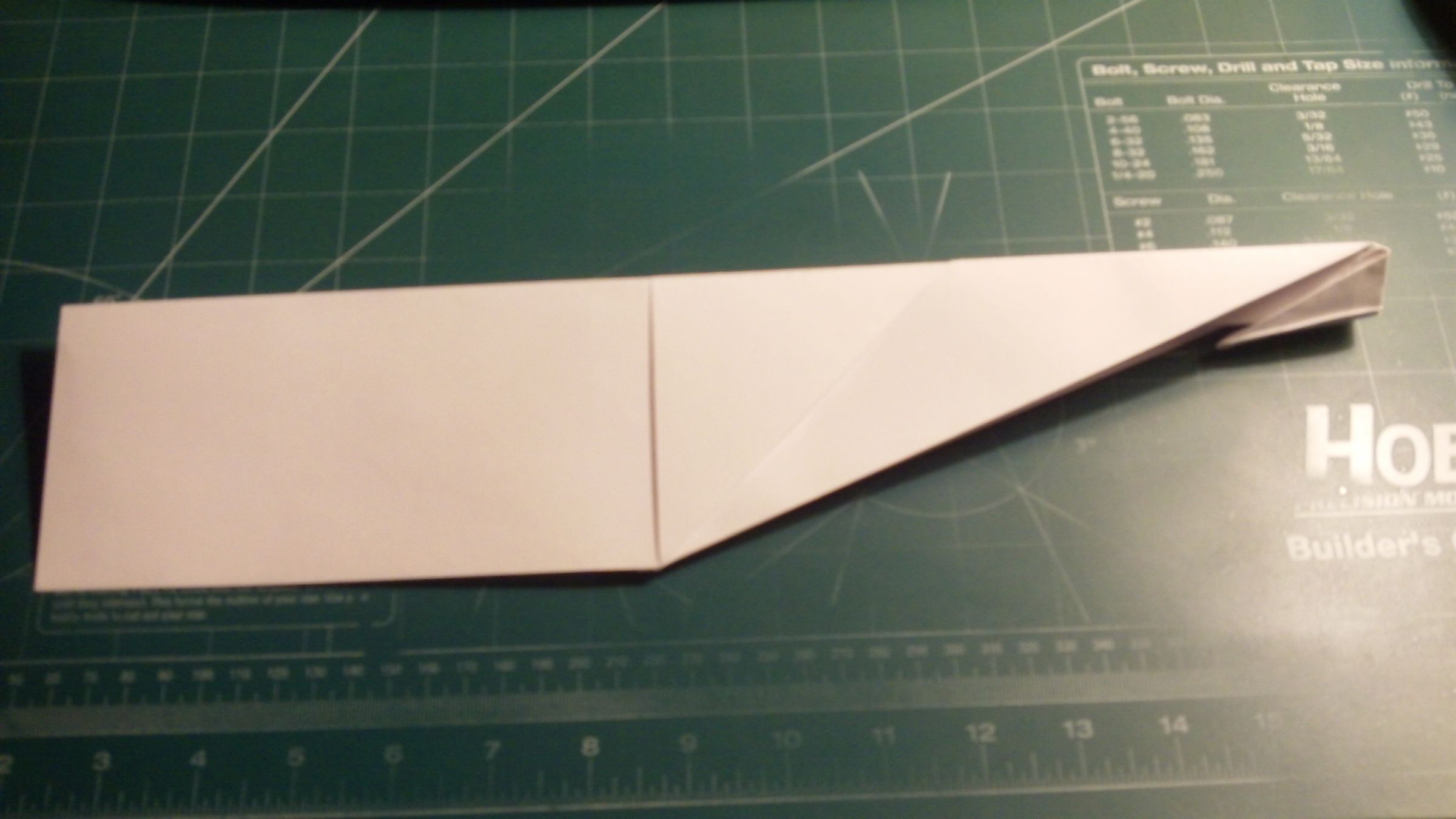 How to Make the Skywarrior Paper Airplane : 9 Steps - Instructables