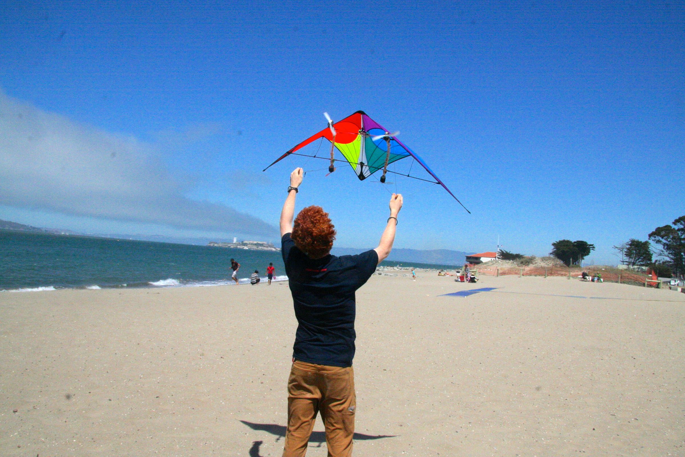 Kite With Wind-Powered LEDs : 6 Steps (with Pictures) - Instructables