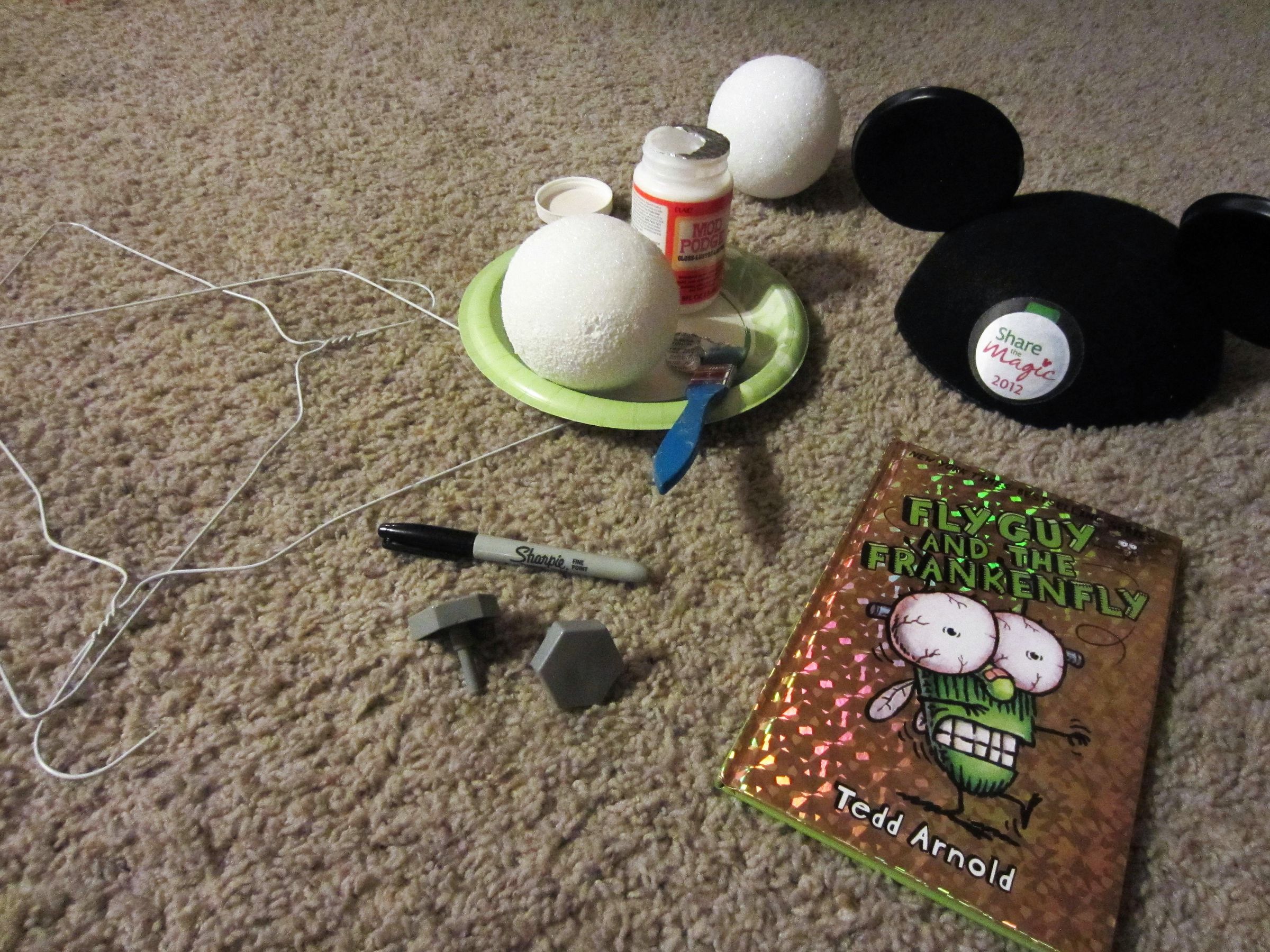 Easy 'Fly Guy' Book Series Kids Halloween Costume - Frankenfly : 6 ...