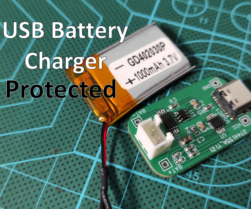 DIY Protected Lithium Battery Charger (TP4056) : 4 Steps - Instructables