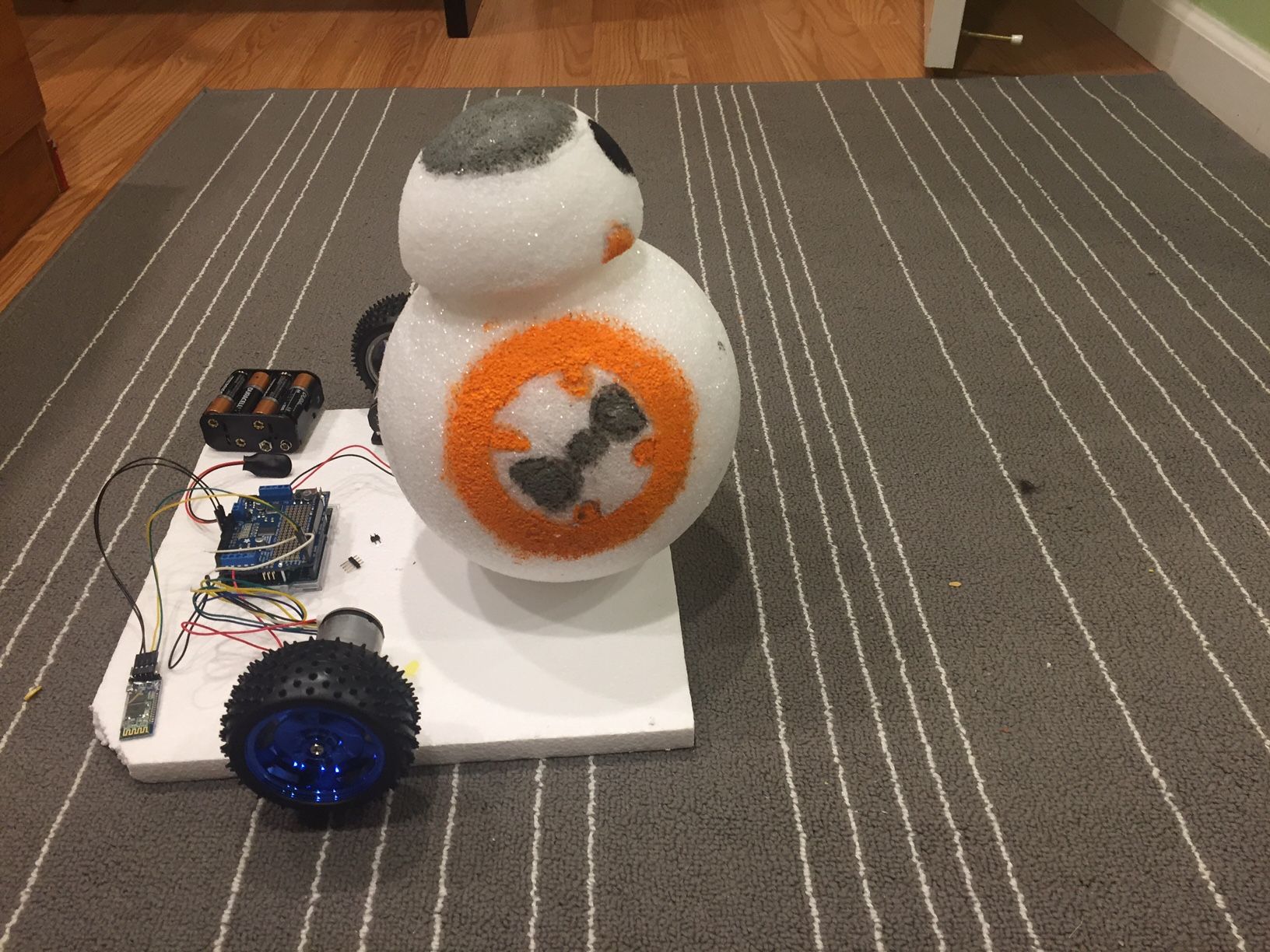 Bluetooth Controlled Rover (BB8) : 19 Steps (with Pictures) - Instructables