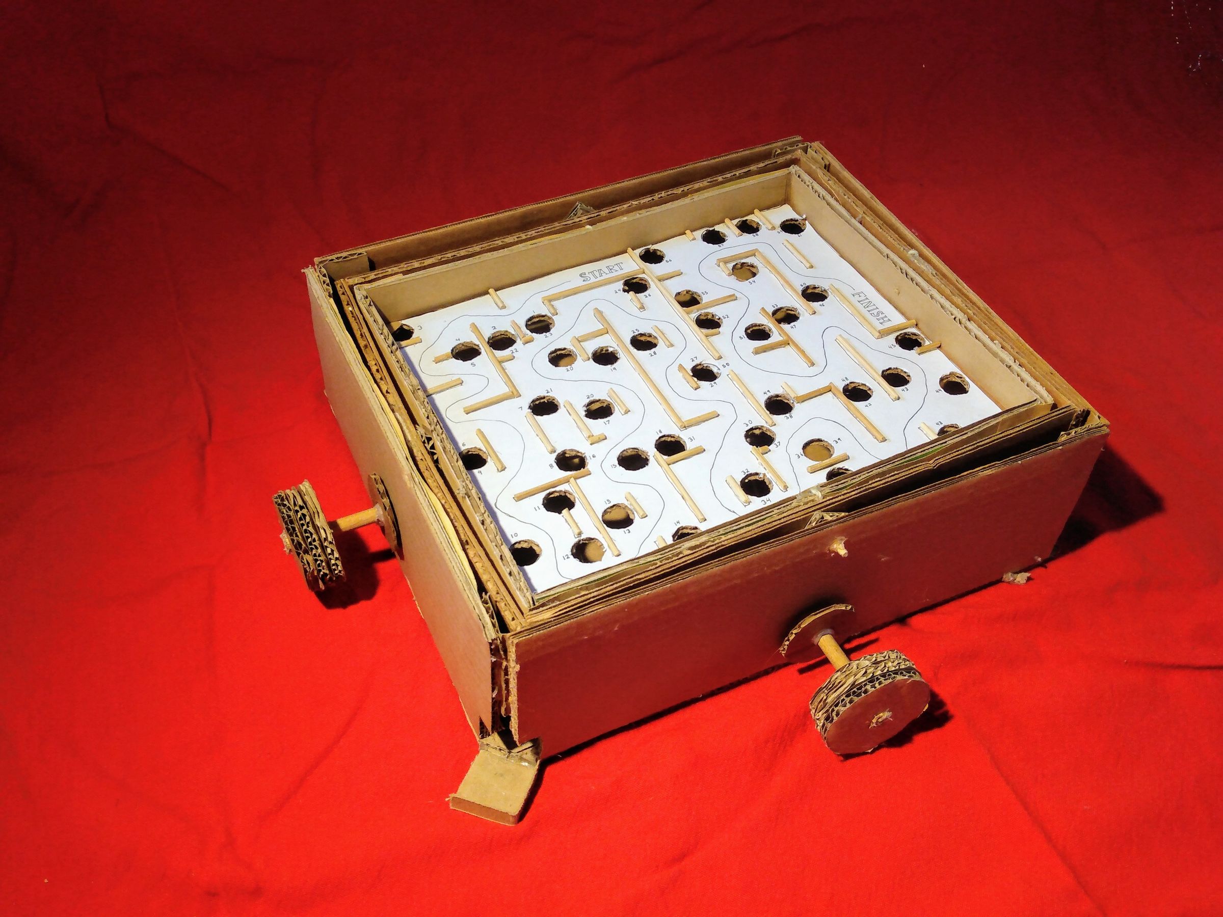 DIY Cardboard Marble Labyrinth : 9 Steps (with Pictures) - Instructables