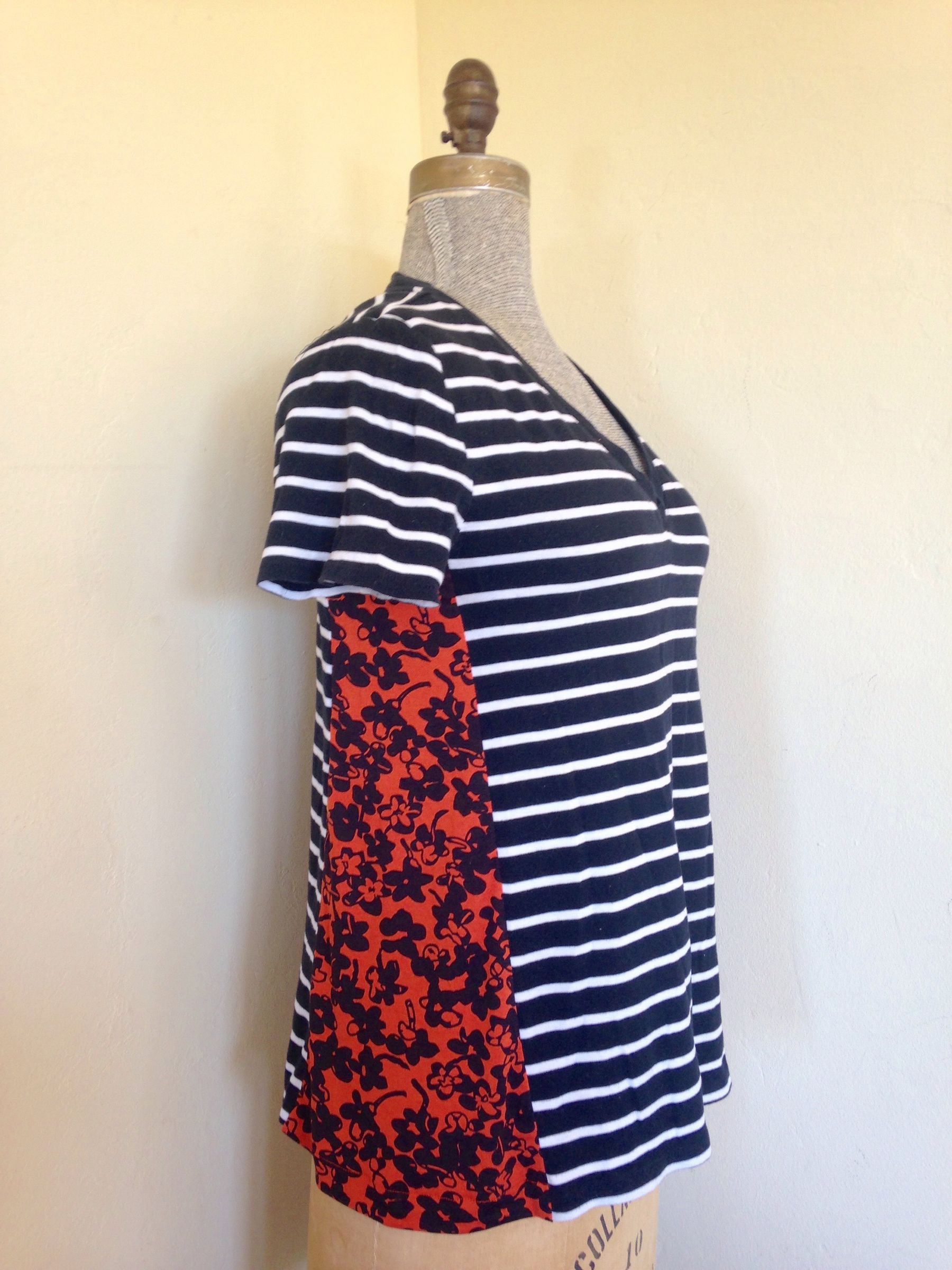 Make an A-line Tee Out of a Fitted Tee : 5 Steps - Instructables